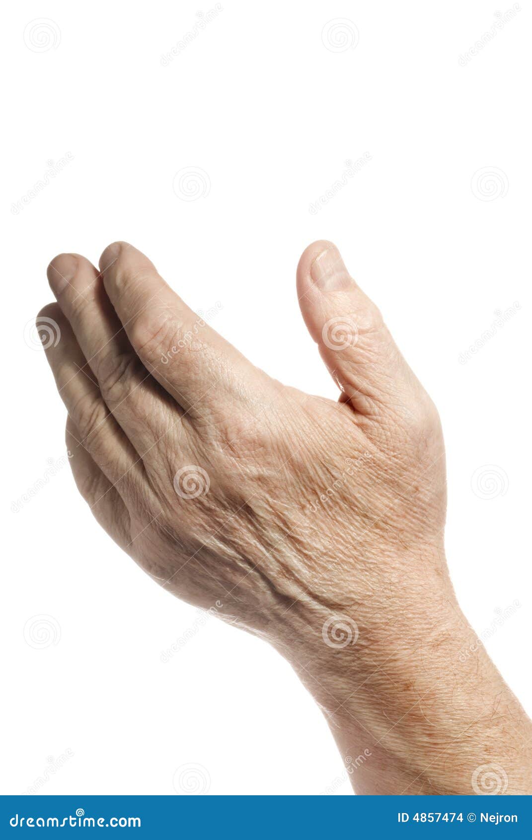 Oude hand stock foto. Image of rijp, leeftijd, menselijk - 4857474