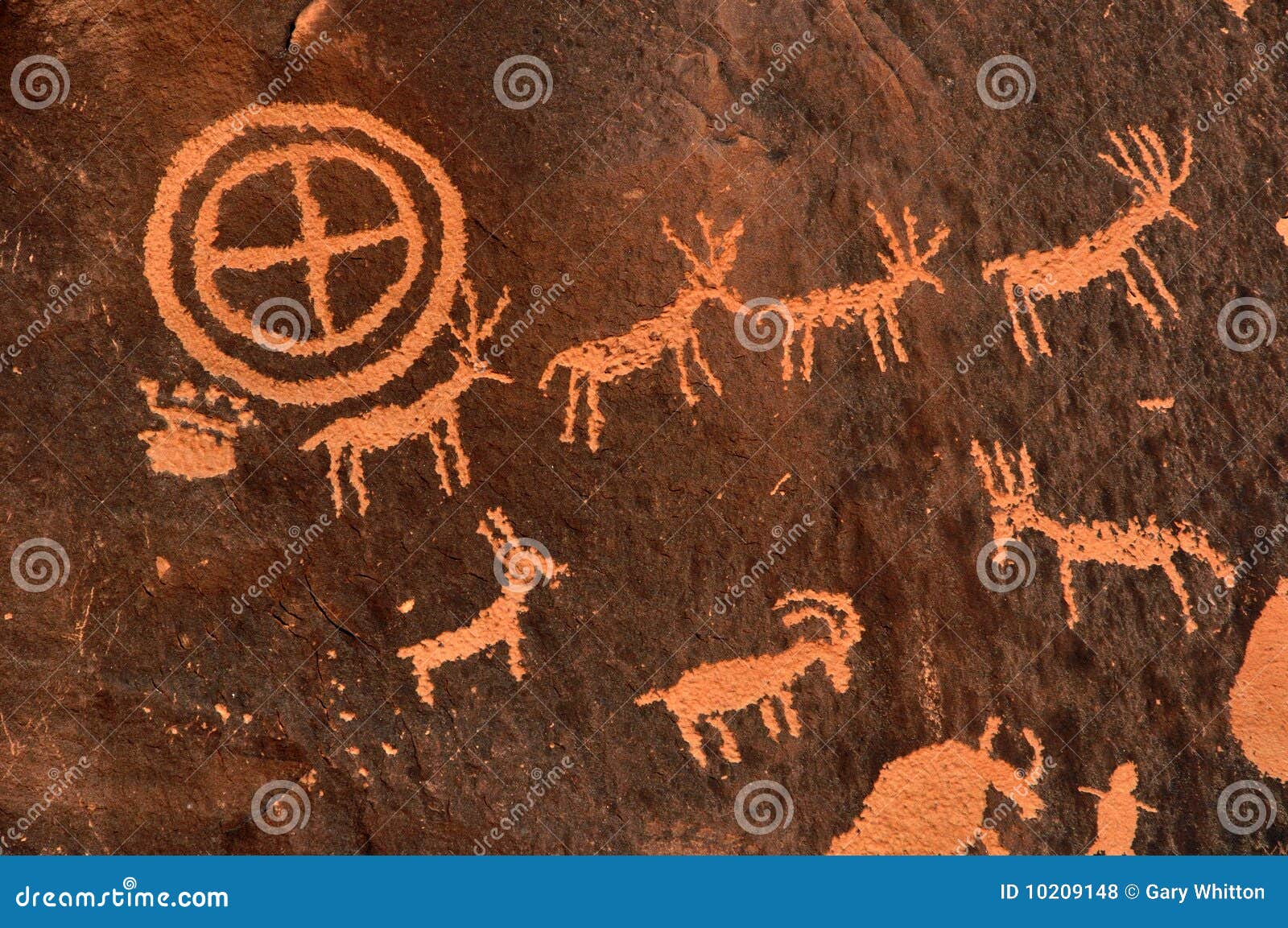 Oude Indische Rotstekening stock foto. Image of rots - 10209148