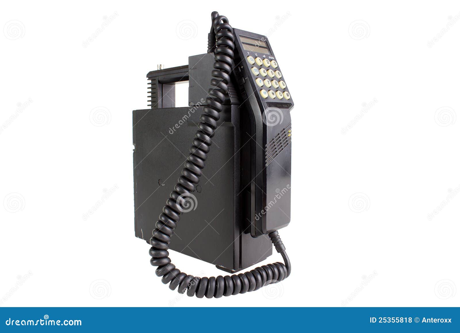 Oude mobiele telefoon stock foto. Image of retro, verouderd - 25355818