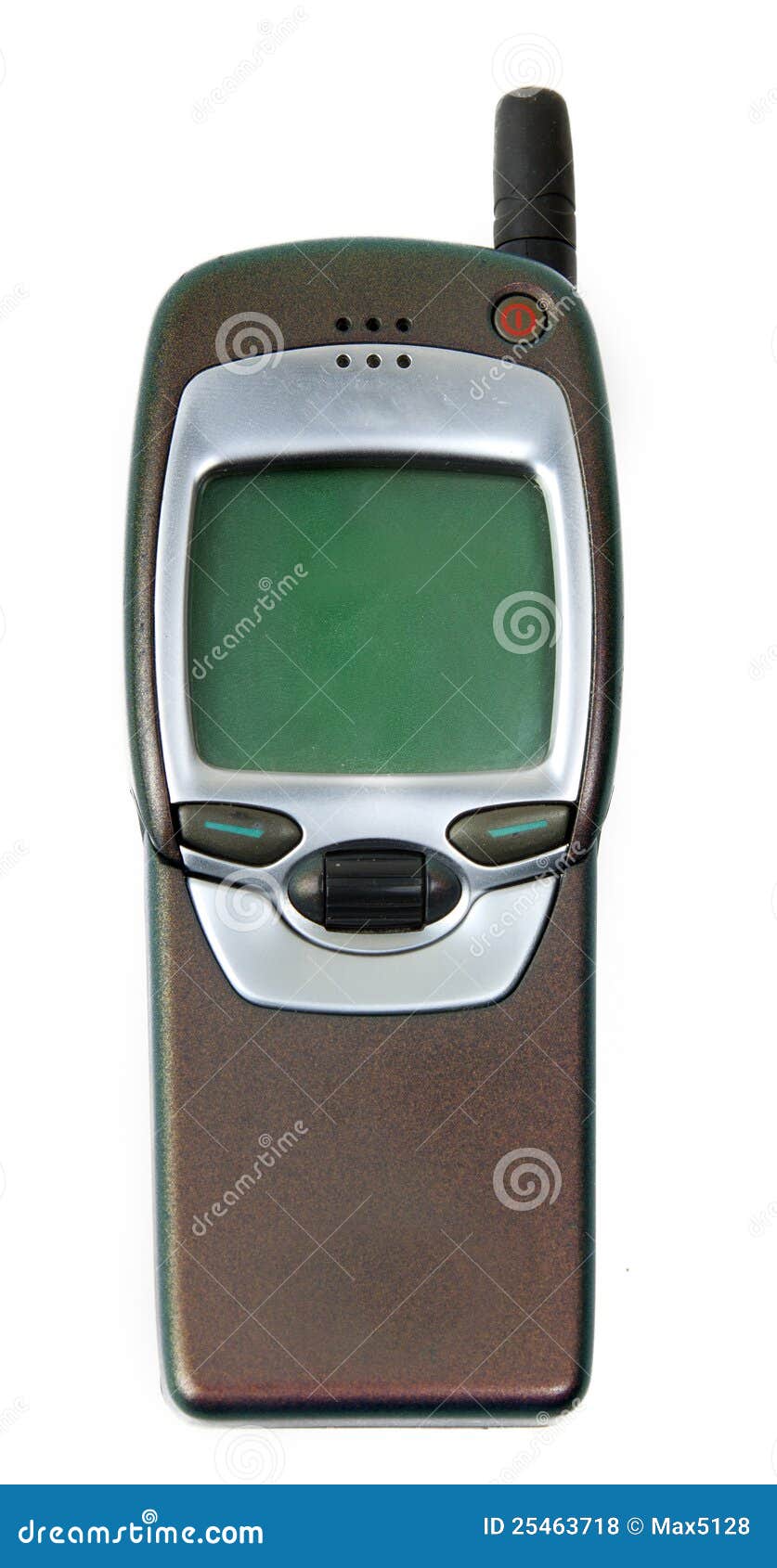 Oude mobiele telefoon stock foto. Image of communiceer - 25463718