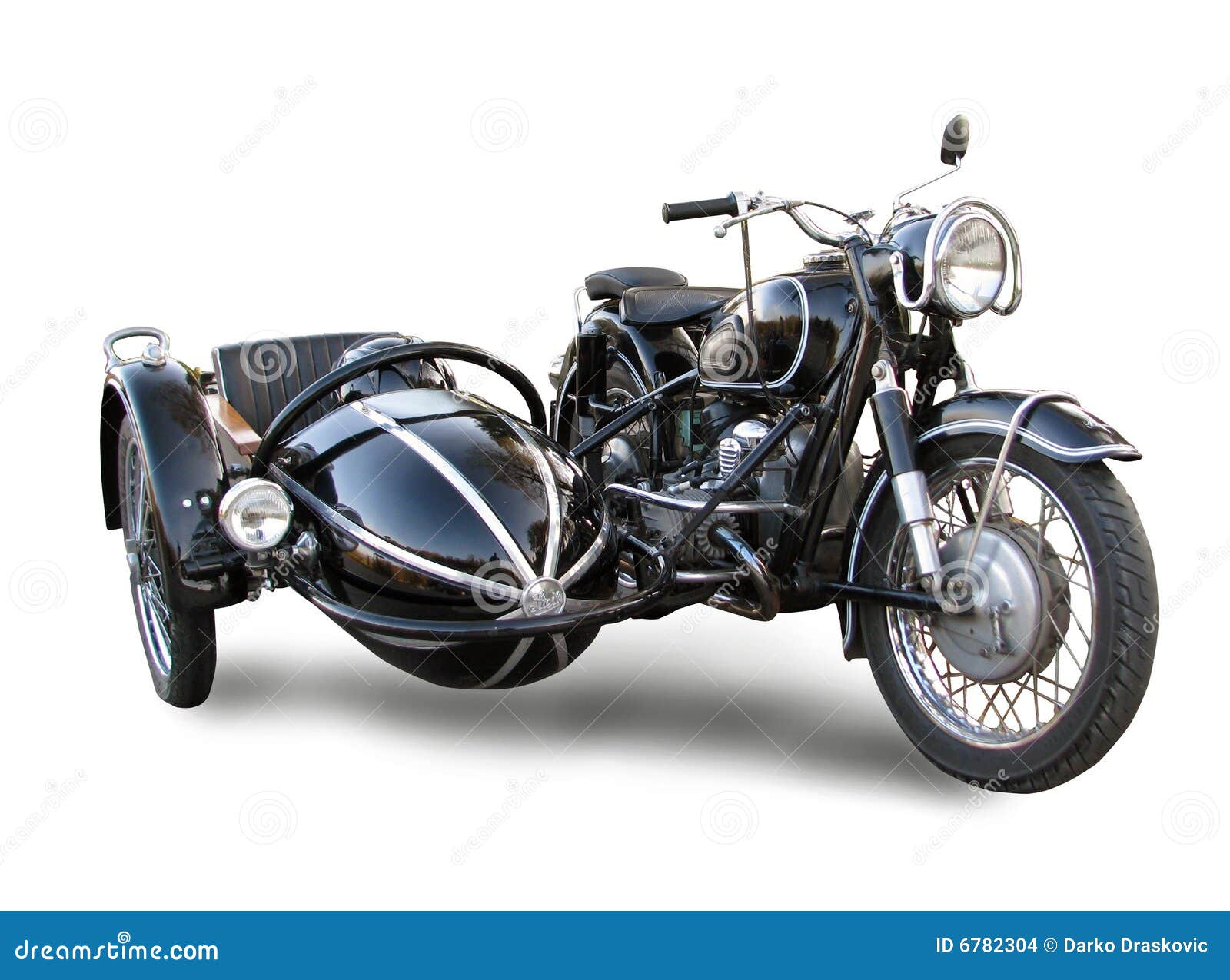 Oude motor stock foto. Image of snel, chroom, motorfiets - 6782304