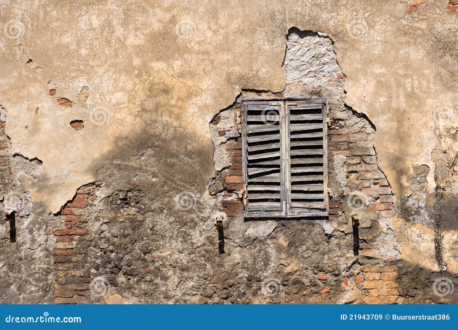 Oude muur in Italië stock afbeelding. Image of antiquiteit - 21943709