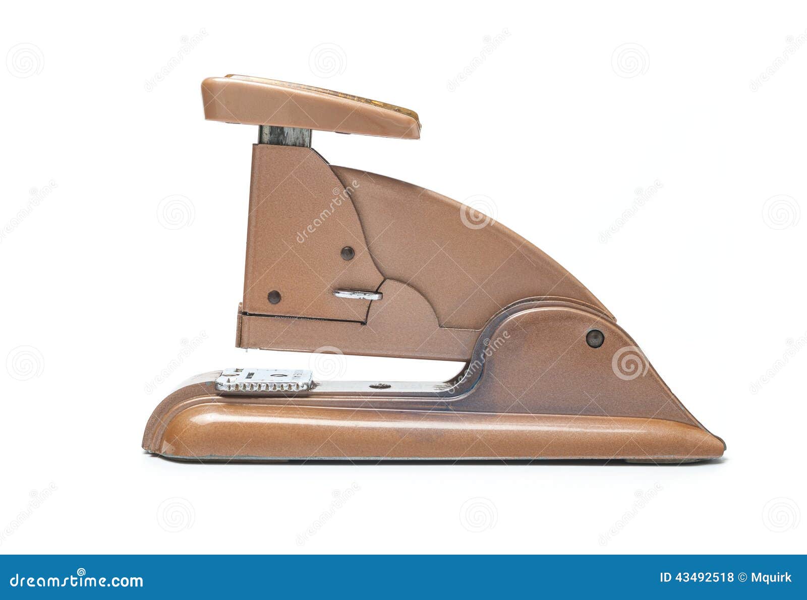 Oude Nietmachine stock foto. Image of werkplaats, administratie - 43492518