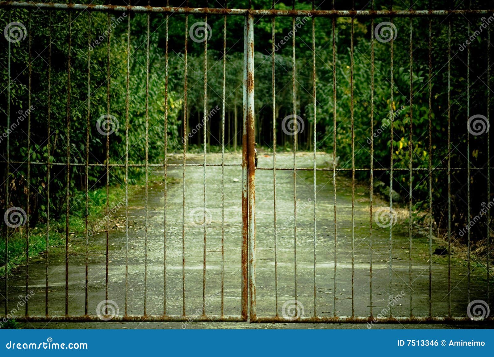 Oude poort stock foto. Image of post, poort, manier, nostalgisch - 7513346