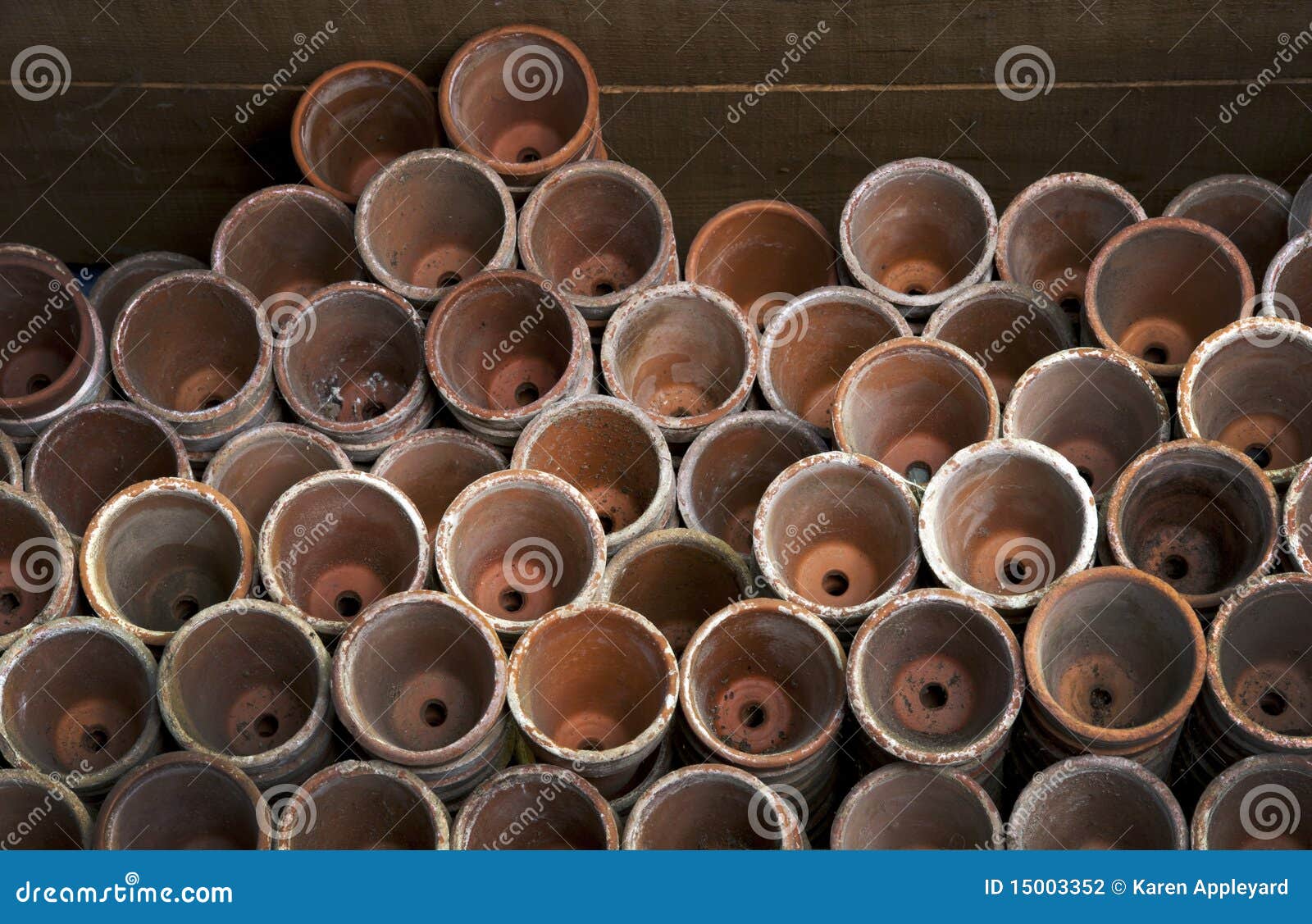 Oude Potten stock foto. Image of tuinbouw, potten, victorian - 15003352