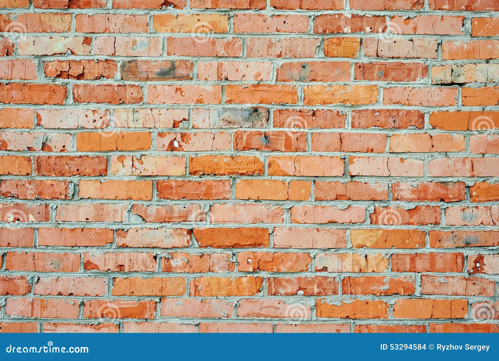 Oude rode bakstenen muur stock foto. Image of gevel, rood - 53294584