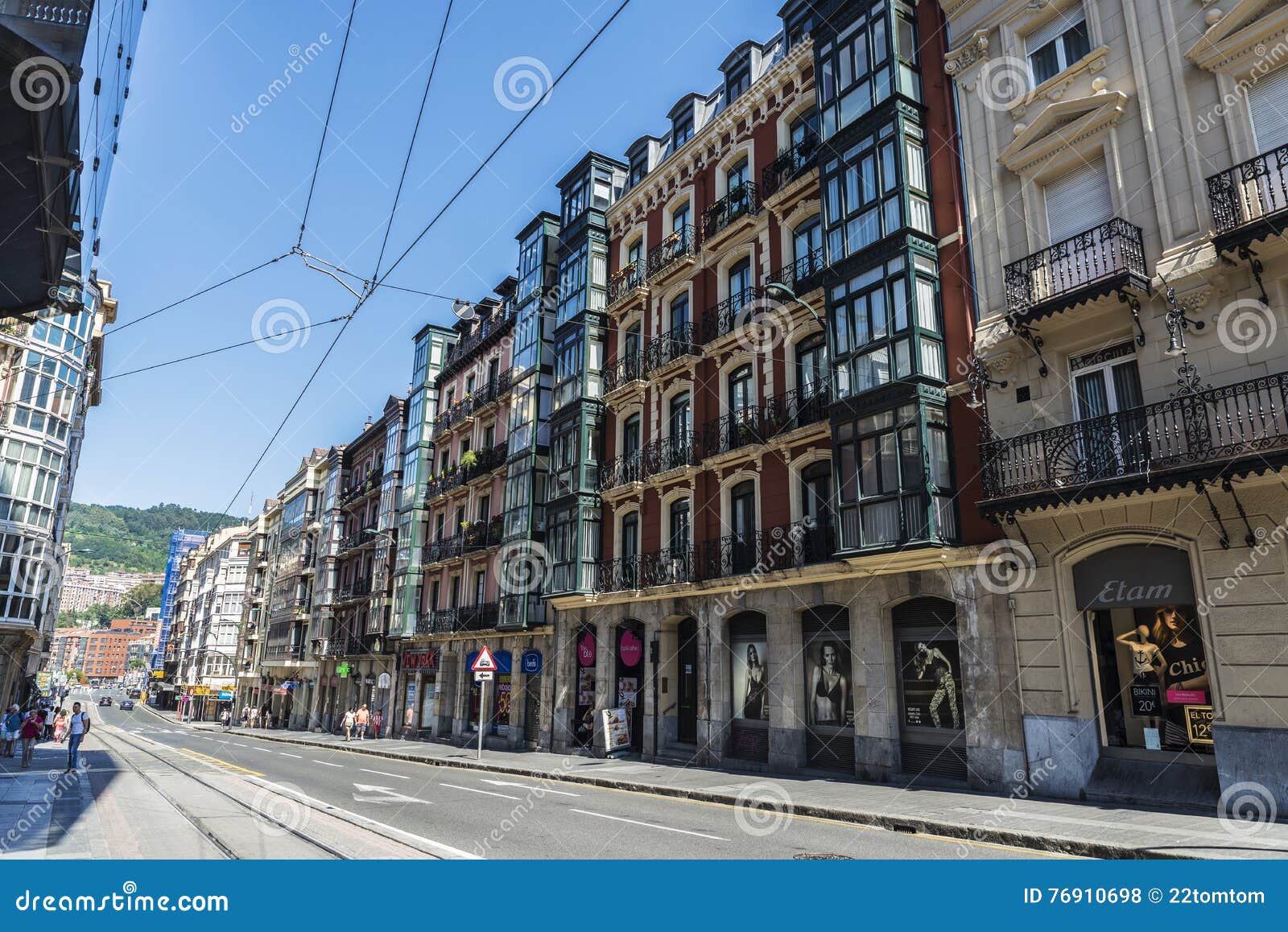 Oude Stad Van Bilbao, Spanje Redactionele Stock Foto - Image of reis ...