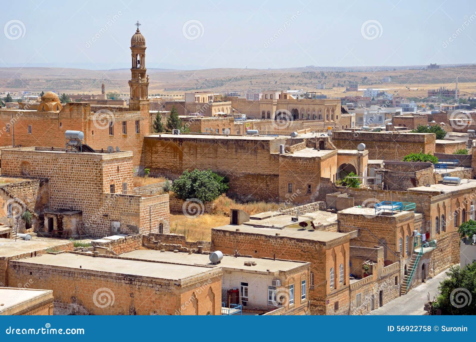Oude stad van Midyat stock foto. Image of wereld, gebouw - 56922758