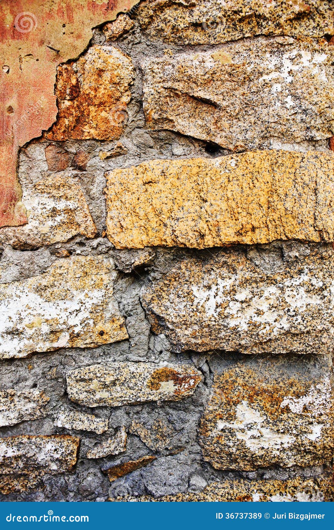 Oude steen ruwe muur stock afbeelding. Image of bouw - 36737389