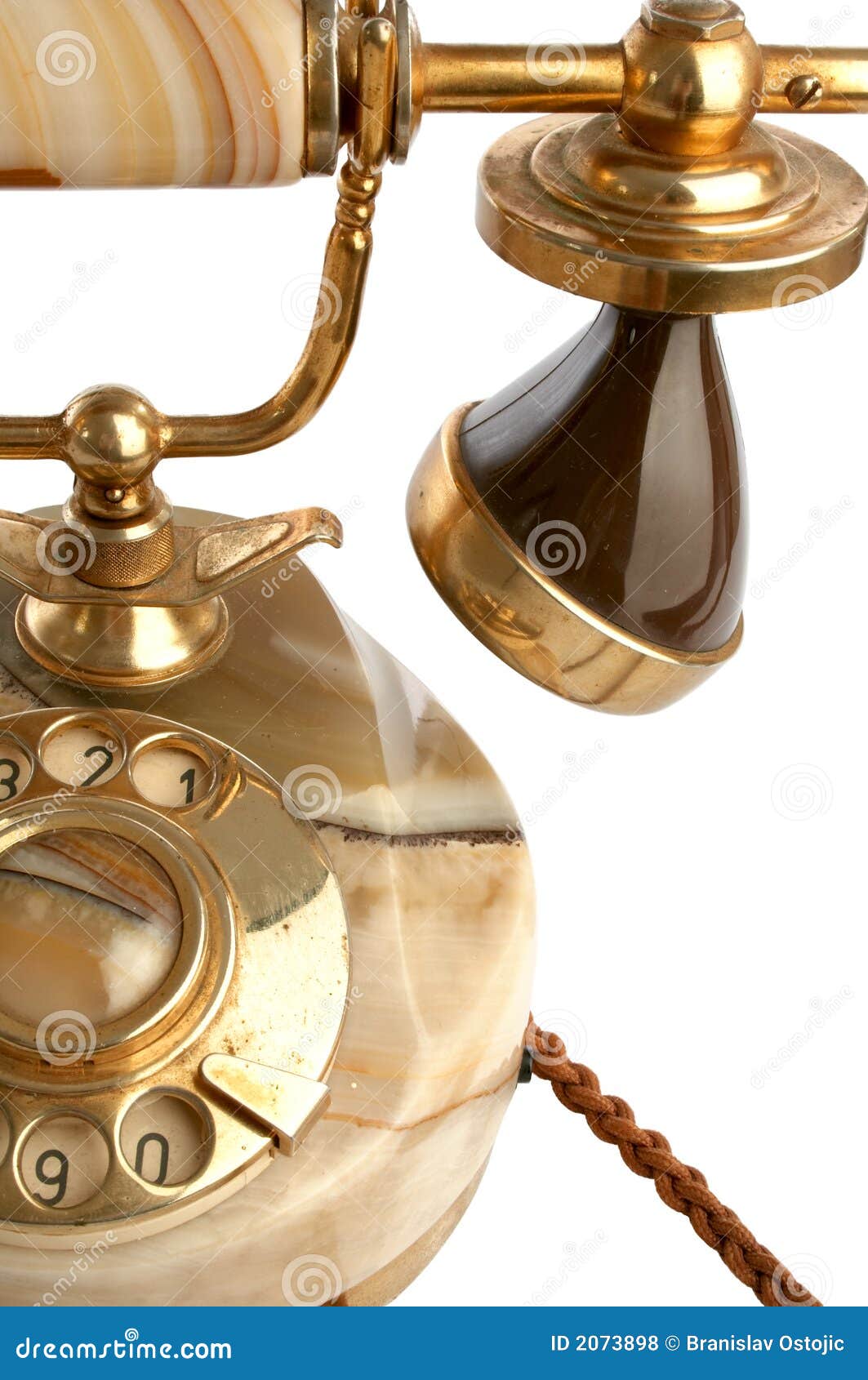 Oude telefoon stock foto. Image of aansluting, aantallen - 2073898