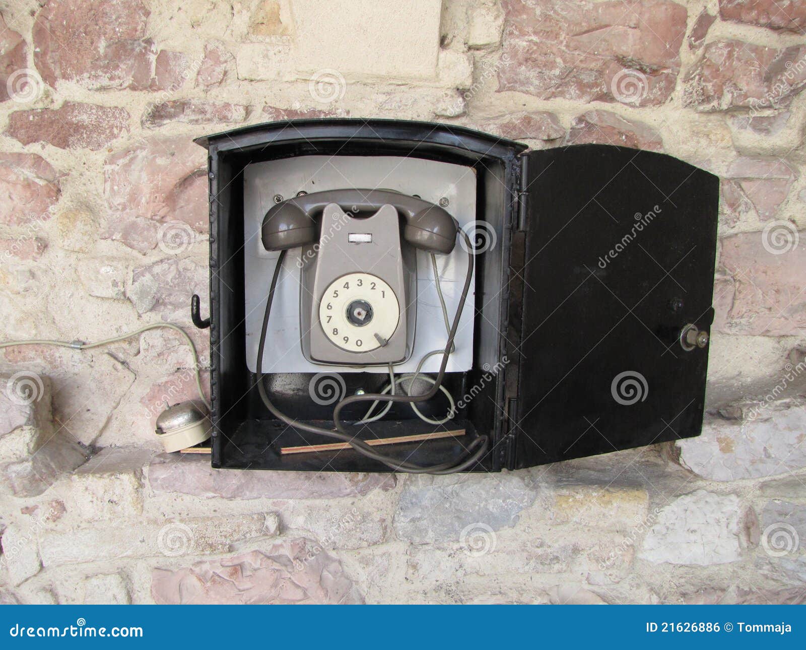 Oude telefoon stock foto. Image of telefoon, ring, mededeling - 21626886