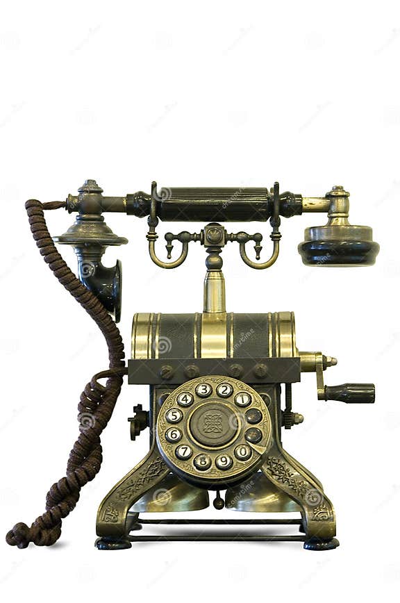 Oude Telefoon stock foto. Image of hallo, mond, kabel - 40364168