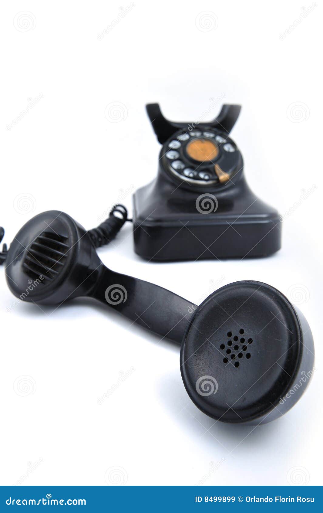 Oude telefoon stock afbeelding. Image of apparatuur, mededeling - 8499899