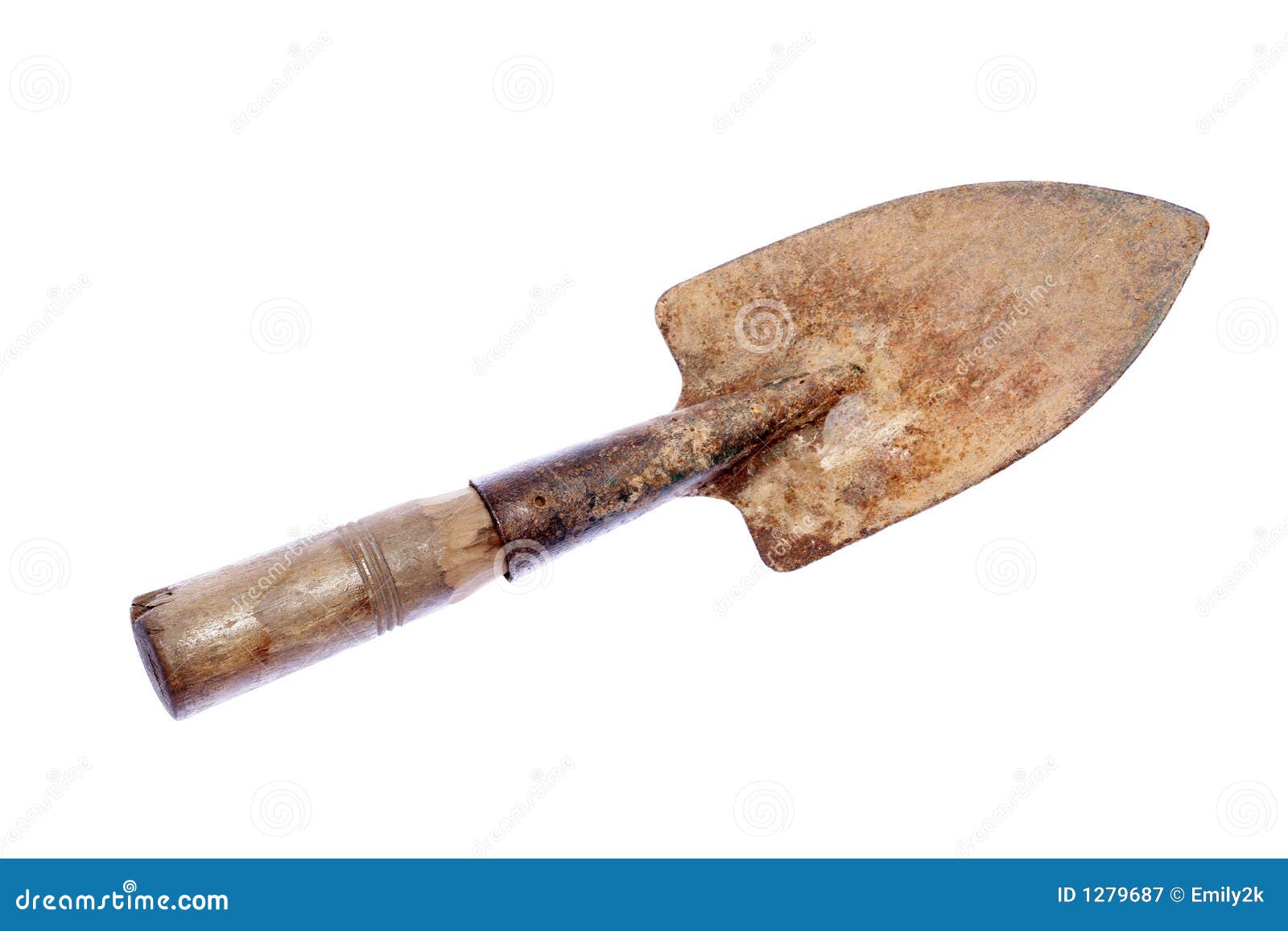 Oude Troffel stock afbeelding. Image of werk, werktuig - 1279687