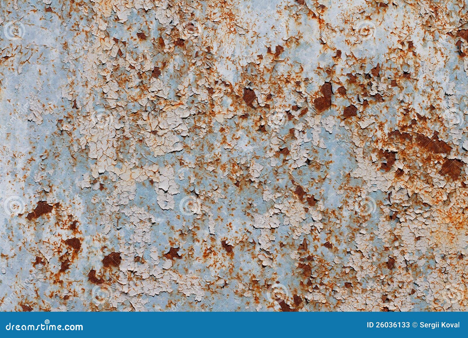 Oude verf en roest stock afbeelding. Image of macro, creativiteit ...