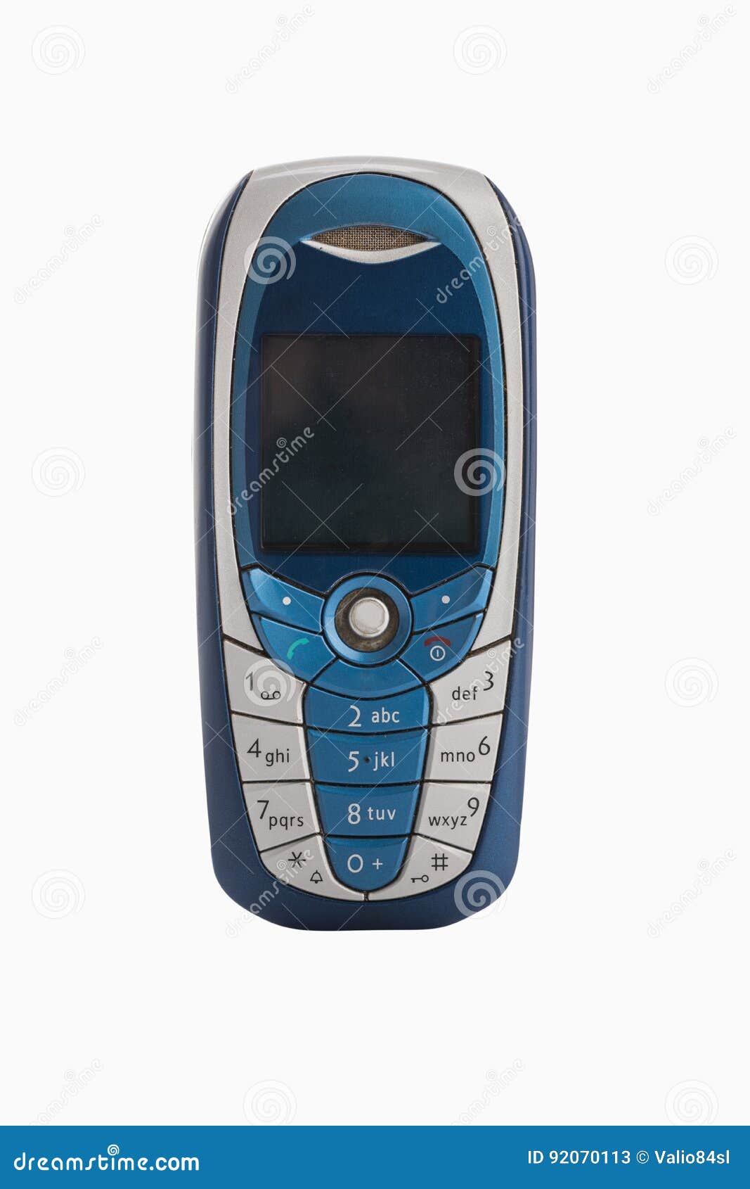 Ouderwetse Draagbare Geïsoleerde Telefoon Stock Afbeelding - Image of ...