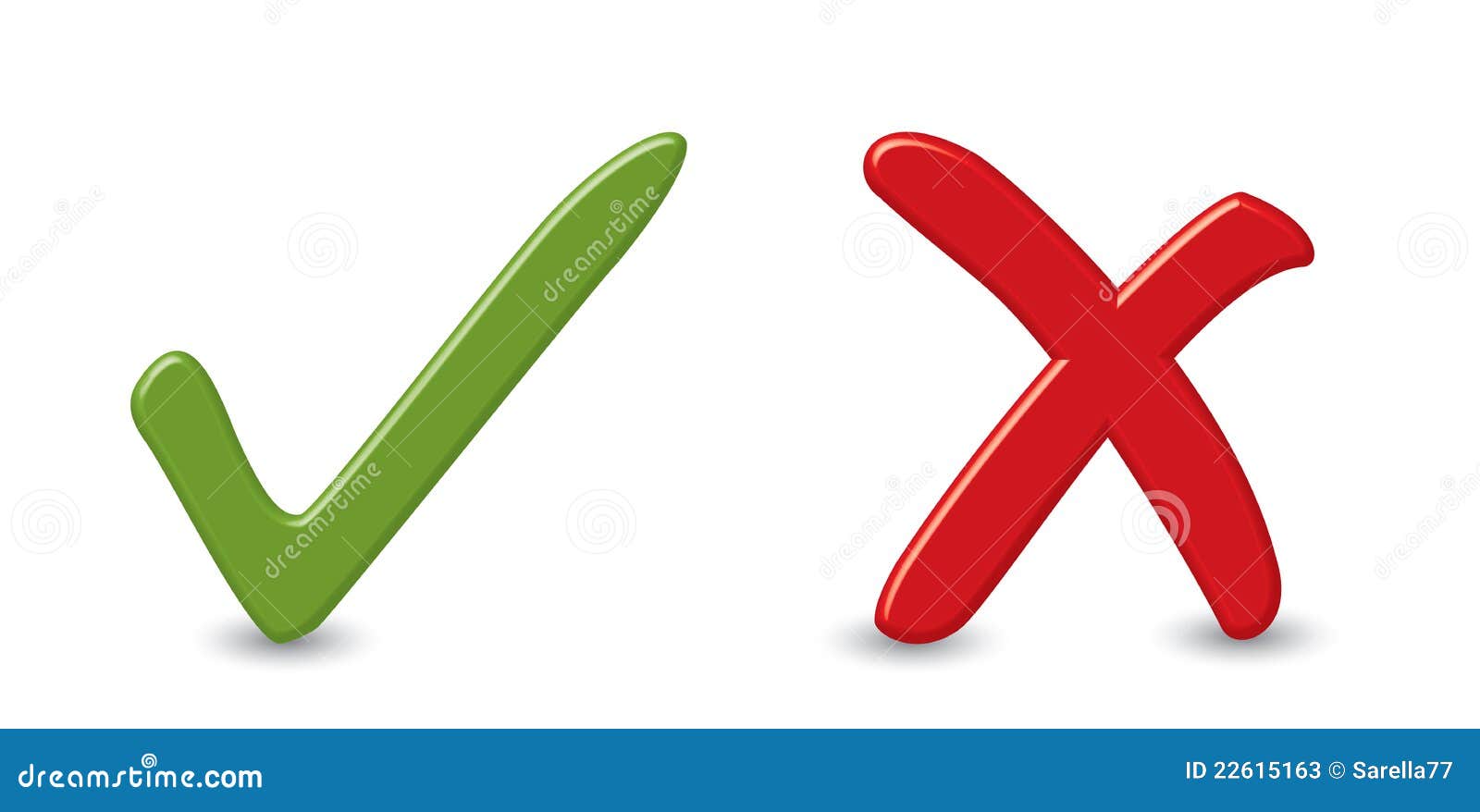 Oui et aucuns signes illustration de vecteur. Illustration du ...