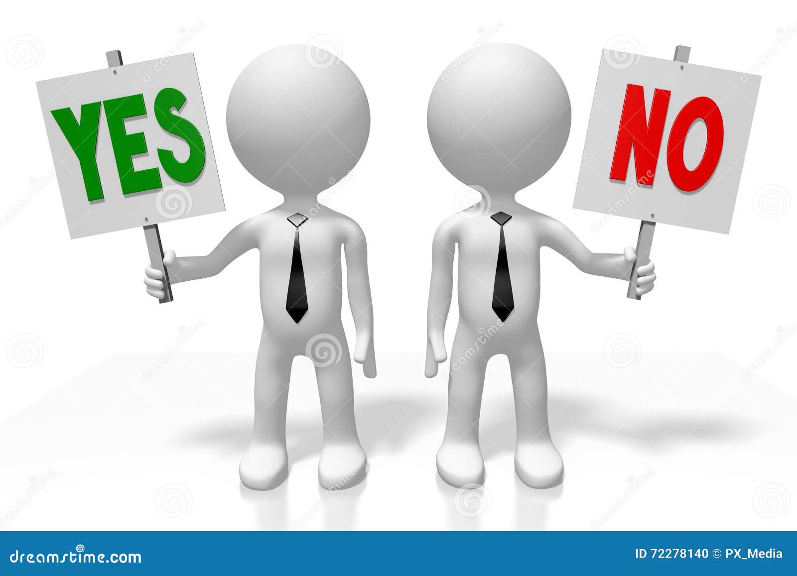 Oui ou non concept illustration stock. Illustration du illustration ...