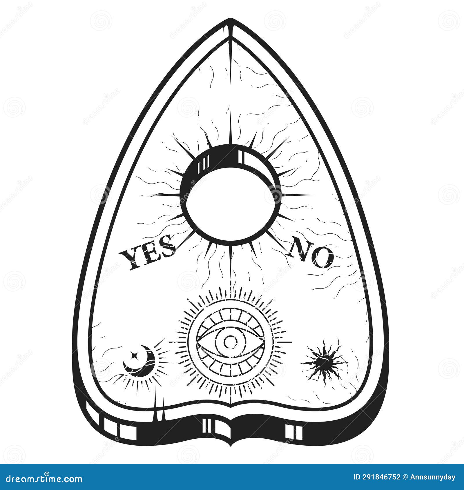 Ouija Pointer for Spirit Talking Board, Spiritualism Session Board with ... Ouija Pointer for Spirit Talking Board, Spiritualism Session Board with ...