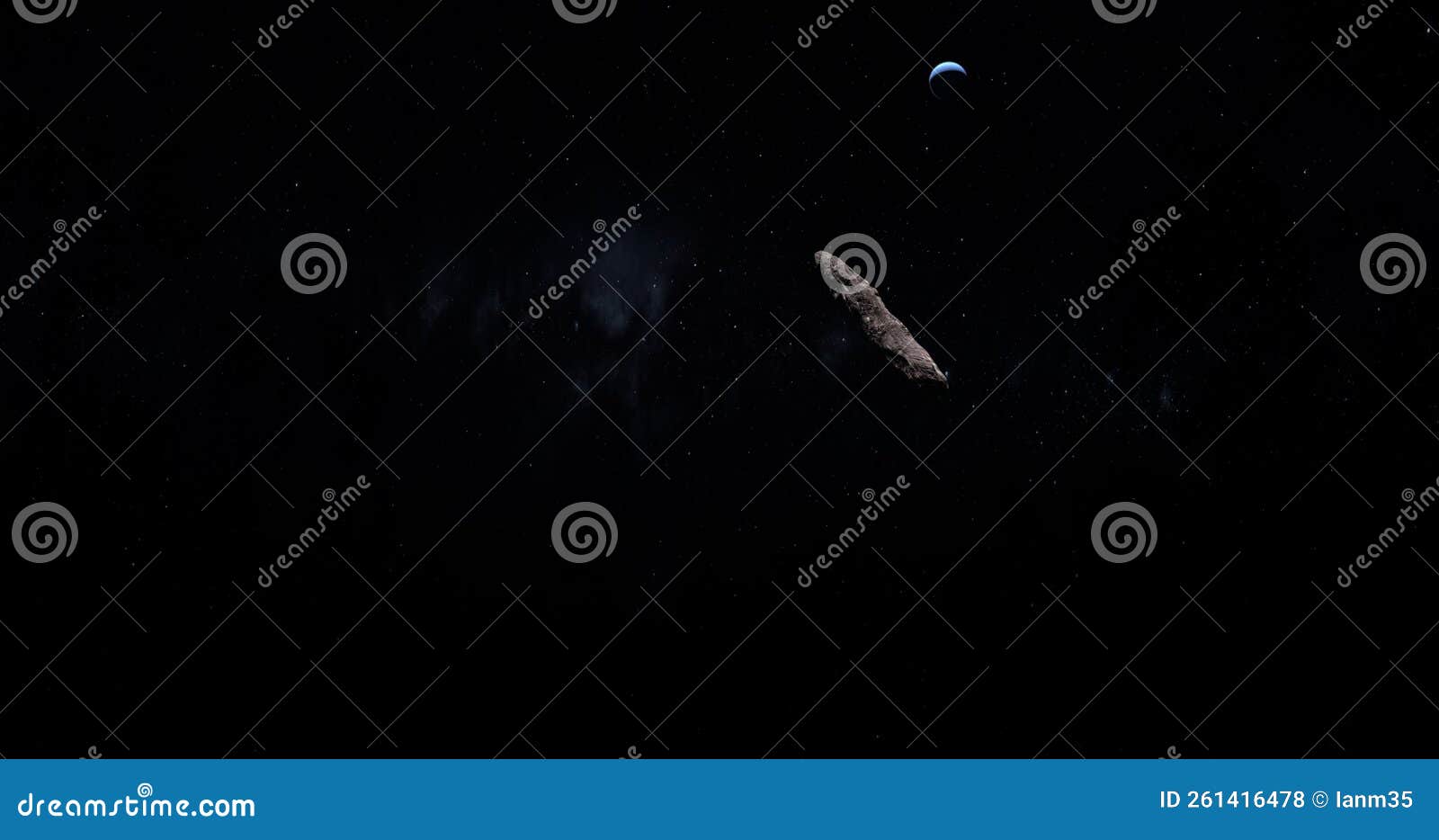 Oumuamua, Interstellar Object, Orbiting in the Outer Psace with Neptune ... Oumuamua, Interstellar Object, Orbiting in the Outer Psace with Neptune ...