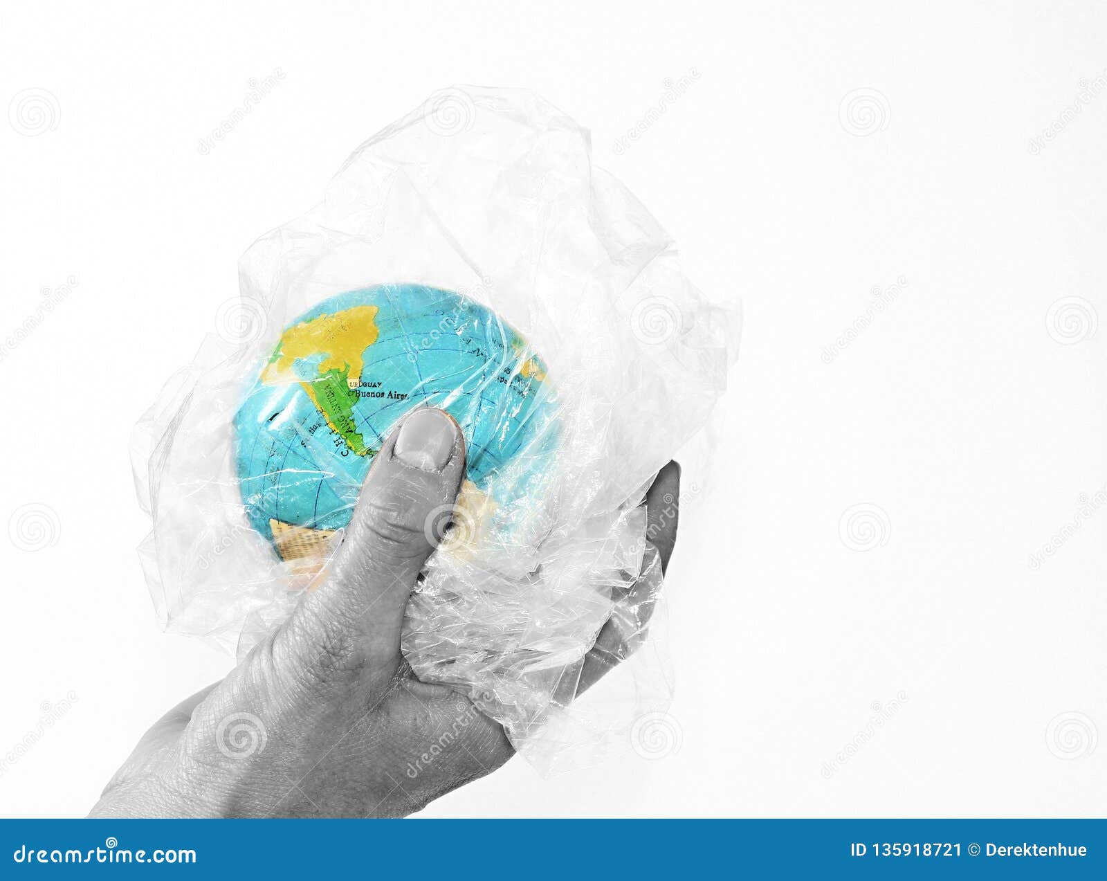 Our Blue Planet Trapped in Plastic Waste Stock Photo Stock Image ...