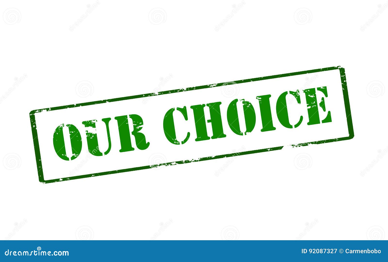 Our choice stock illustration. Illustration of choosing - 92087327