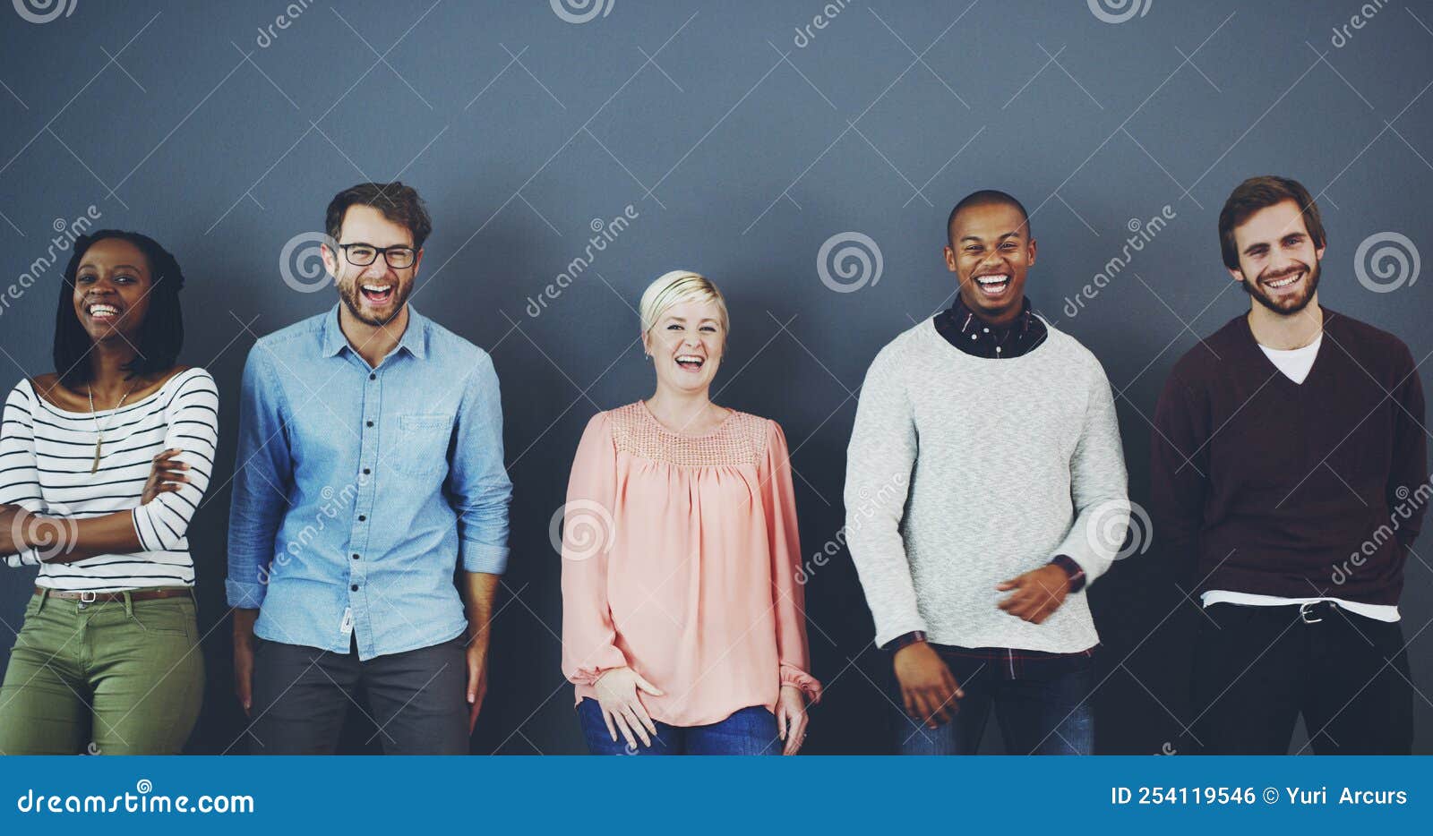 Our Differences Unite Us. Studio Shot of a Diverse Group of People ...