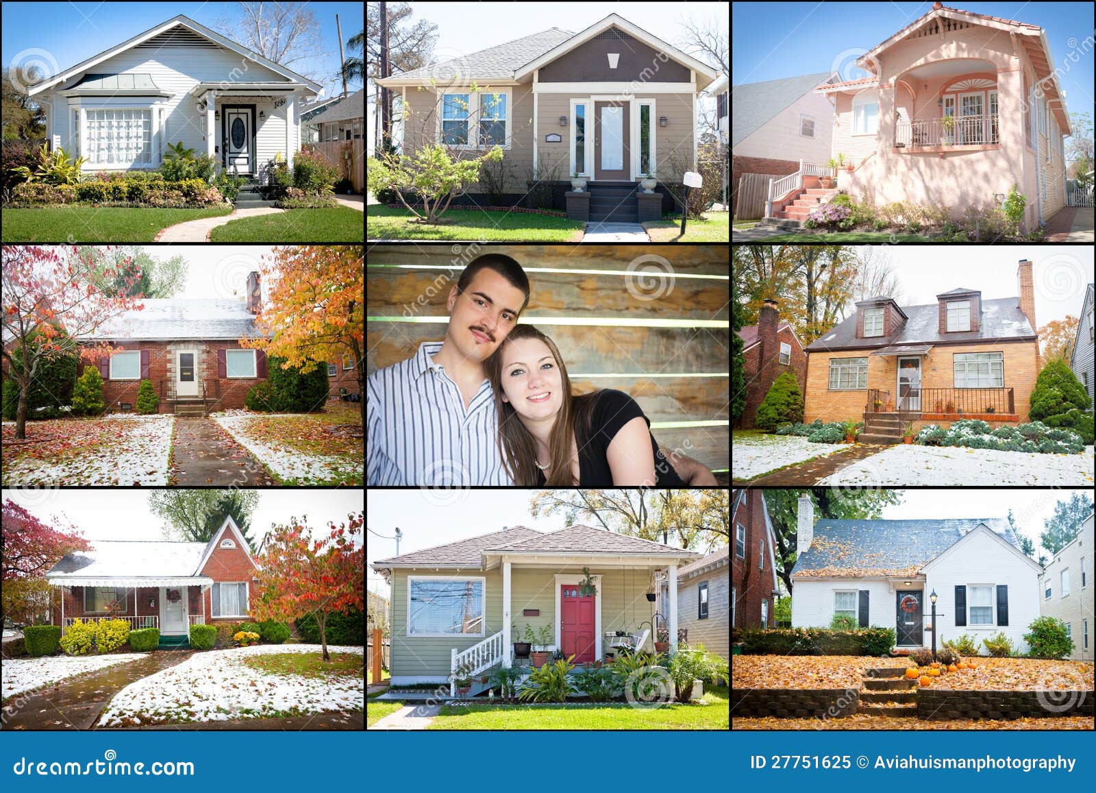 Our First Home Collage stock image. Image of concept - 27751625