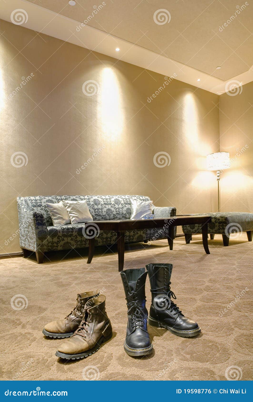 Our Footsteps stock photo. Image of funs, gold, shoe - 19598776