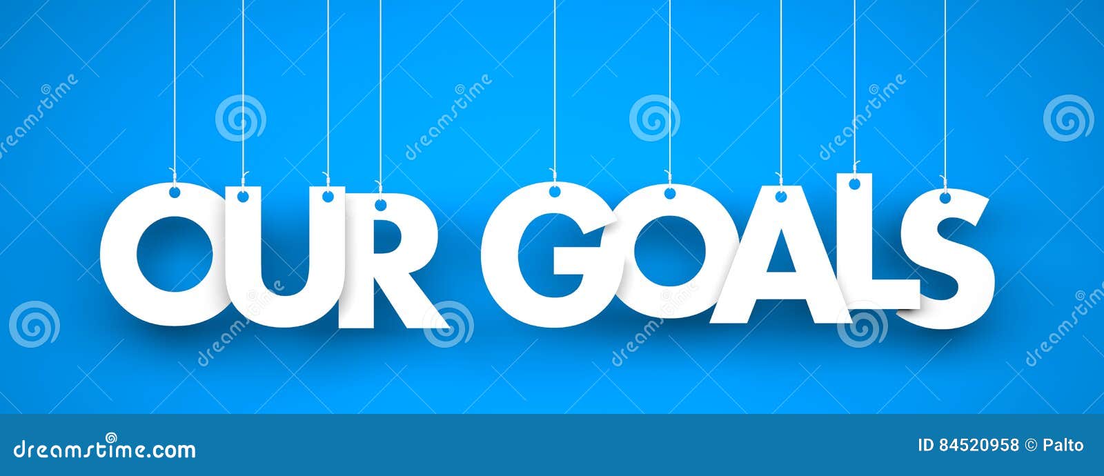 Goals Word Royalty-Free Stock Image | CartoonDealer.com #1014592
