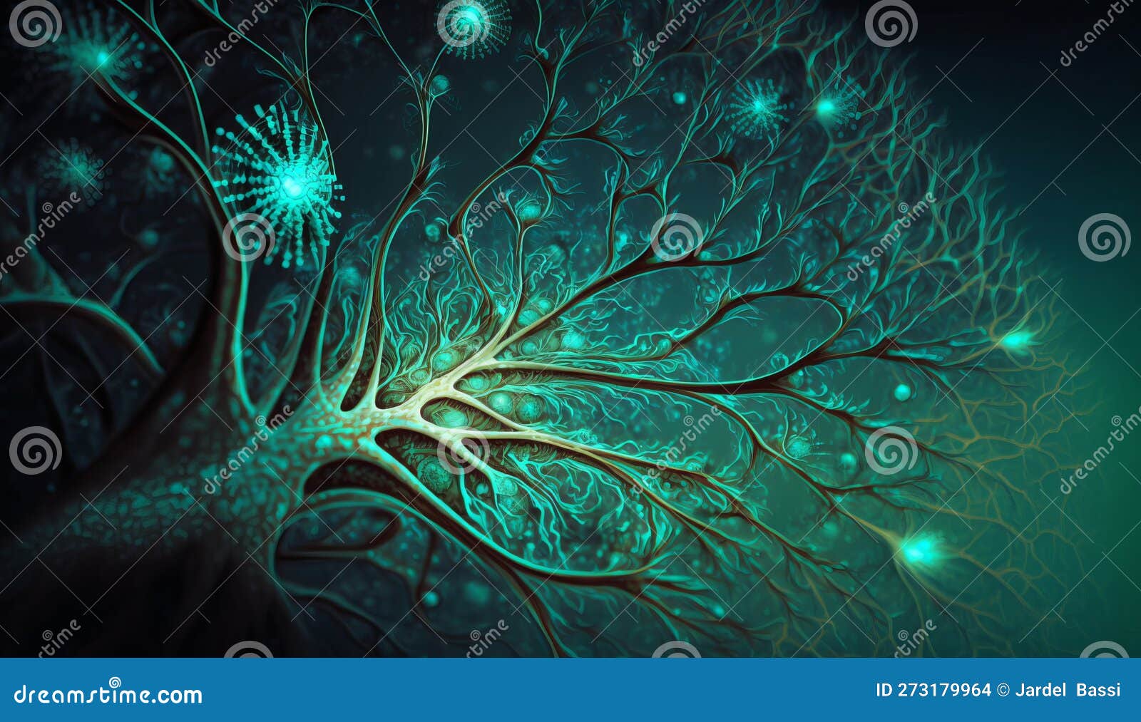 A Maze of Neurons Pattern stock illustration. Illustration of maze ...
