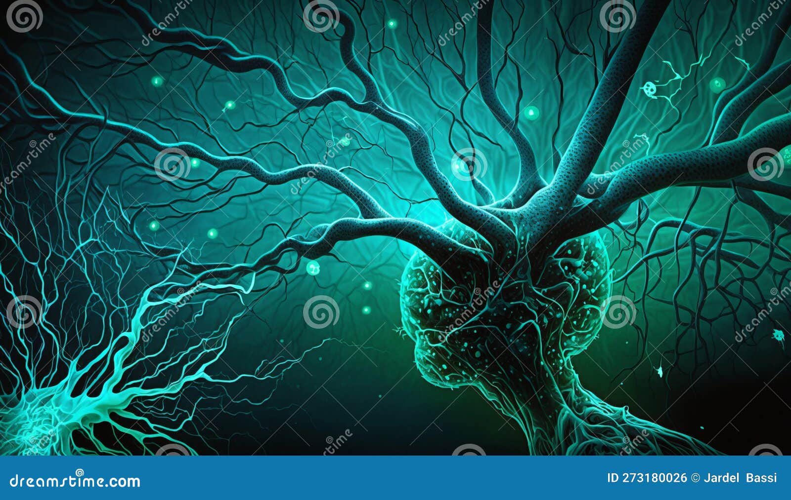 A Maze of Neurons Pattern stock illustration. Illustration of pattern ...