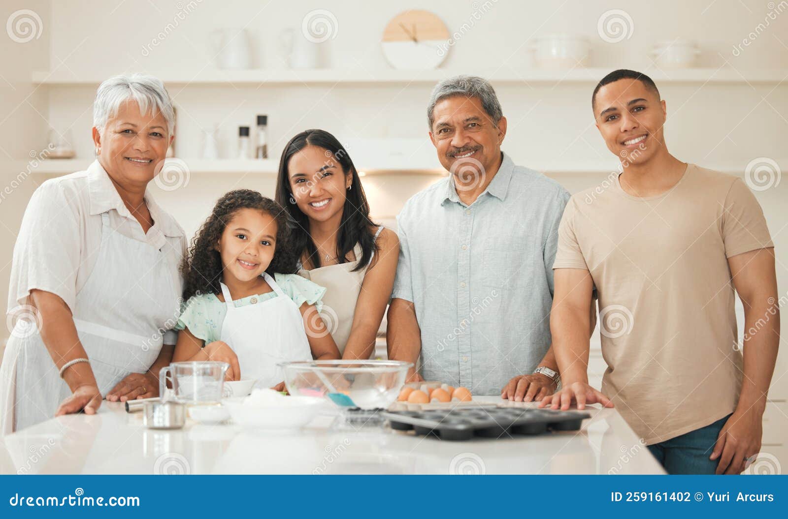 Our Love Keeps Growing. Three Generations of a Family Baking Together ...