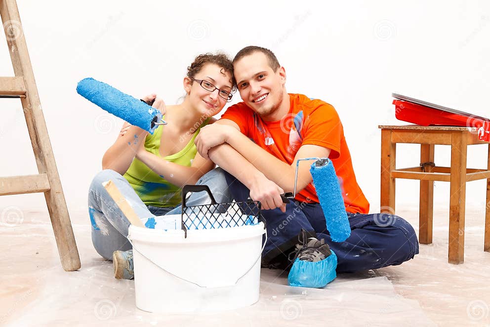 Our new home stock photo. Image of white, love, interior - 19711630