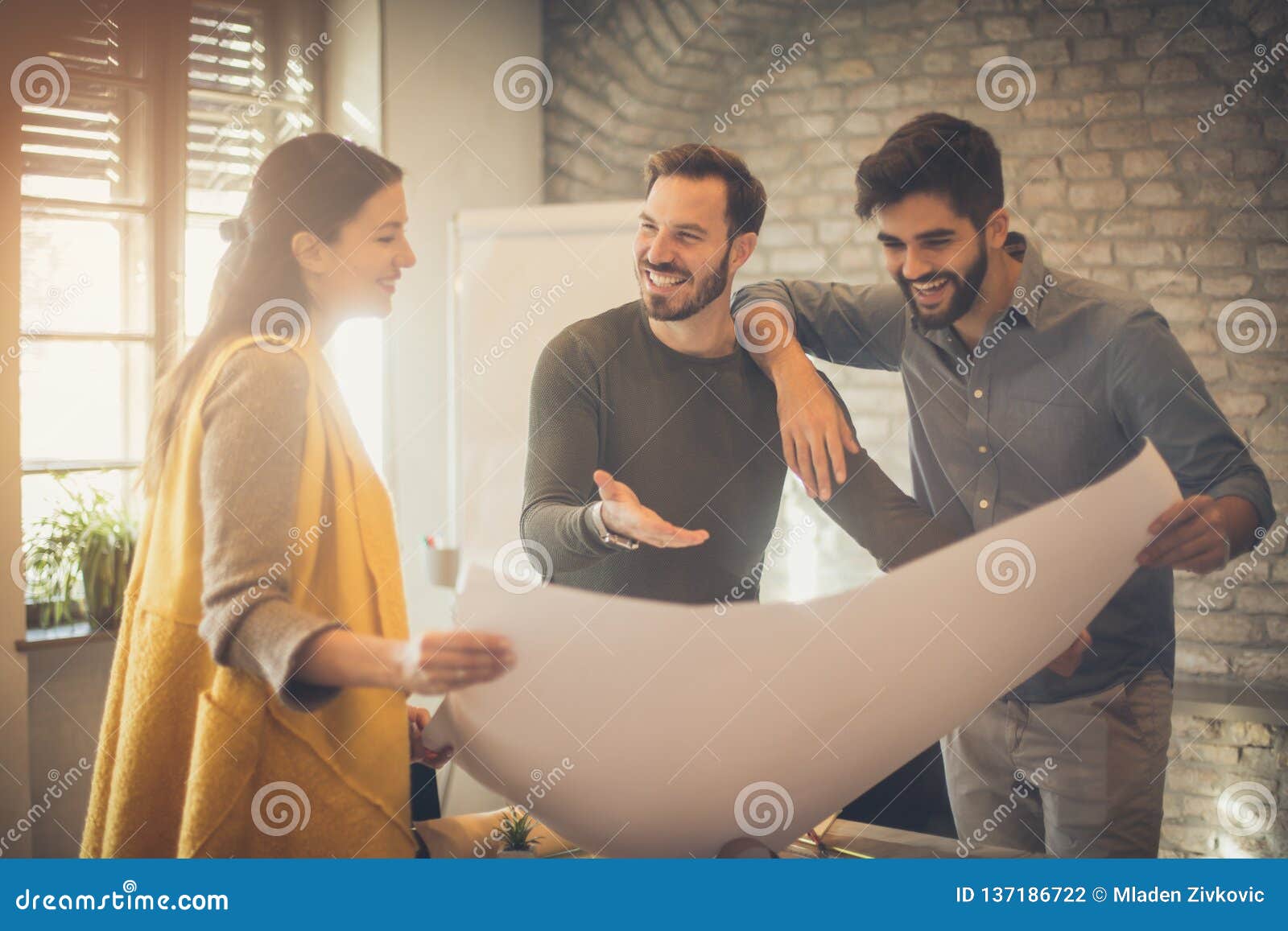 This is our plan stock photo. Image of create, architect - 137186722