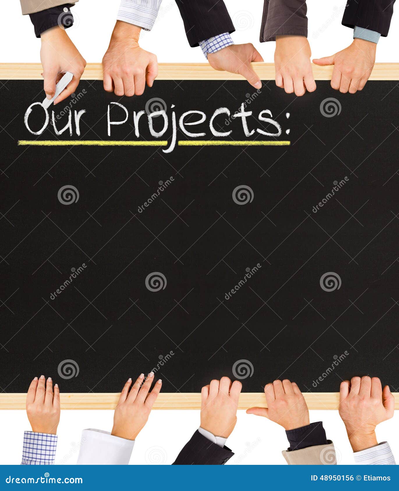 Our Projects stock photo. Image of achievement, improvement - 48950156