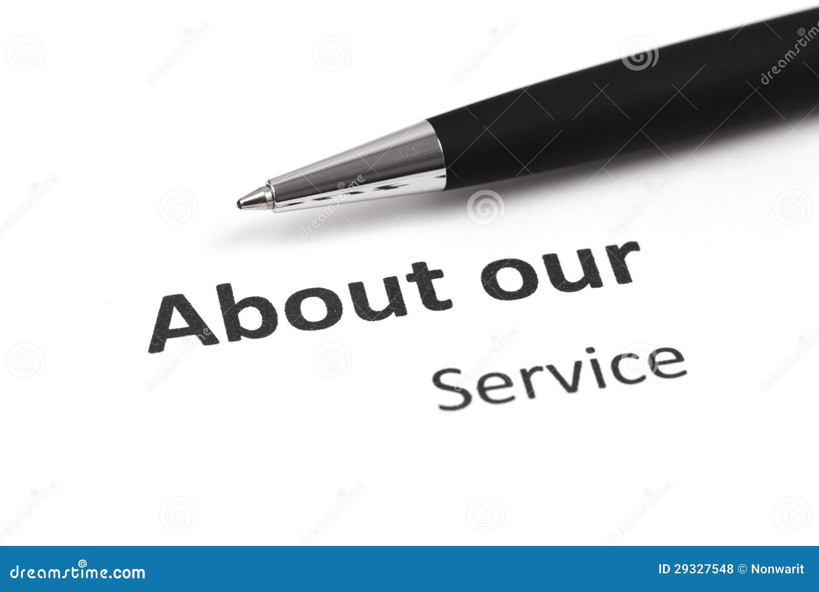 About our service stock photo. Image of site, form, business - 29327548