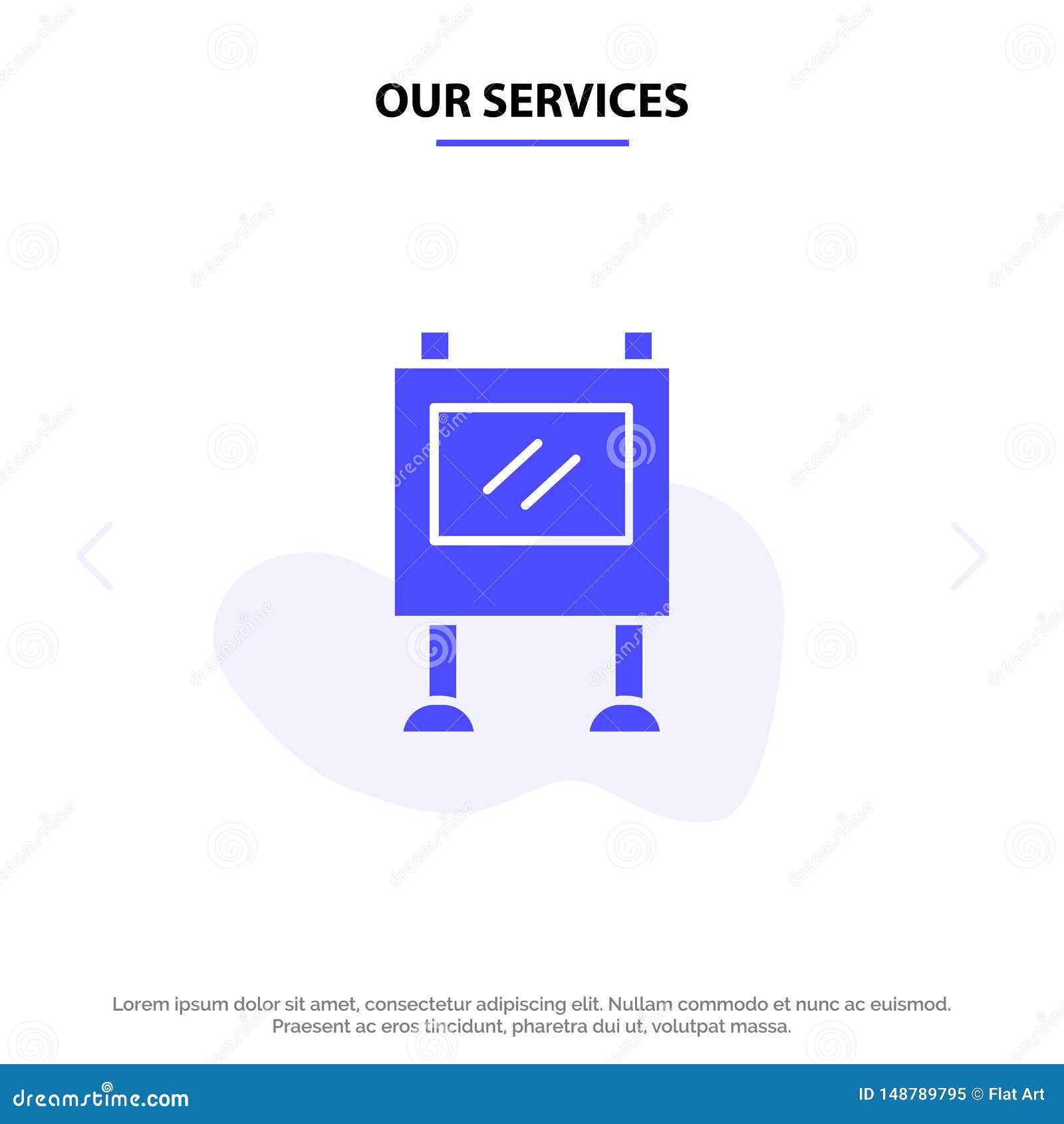 Our Services Advertisement, Advertising, Billboard, Poster Solid Glyph ...