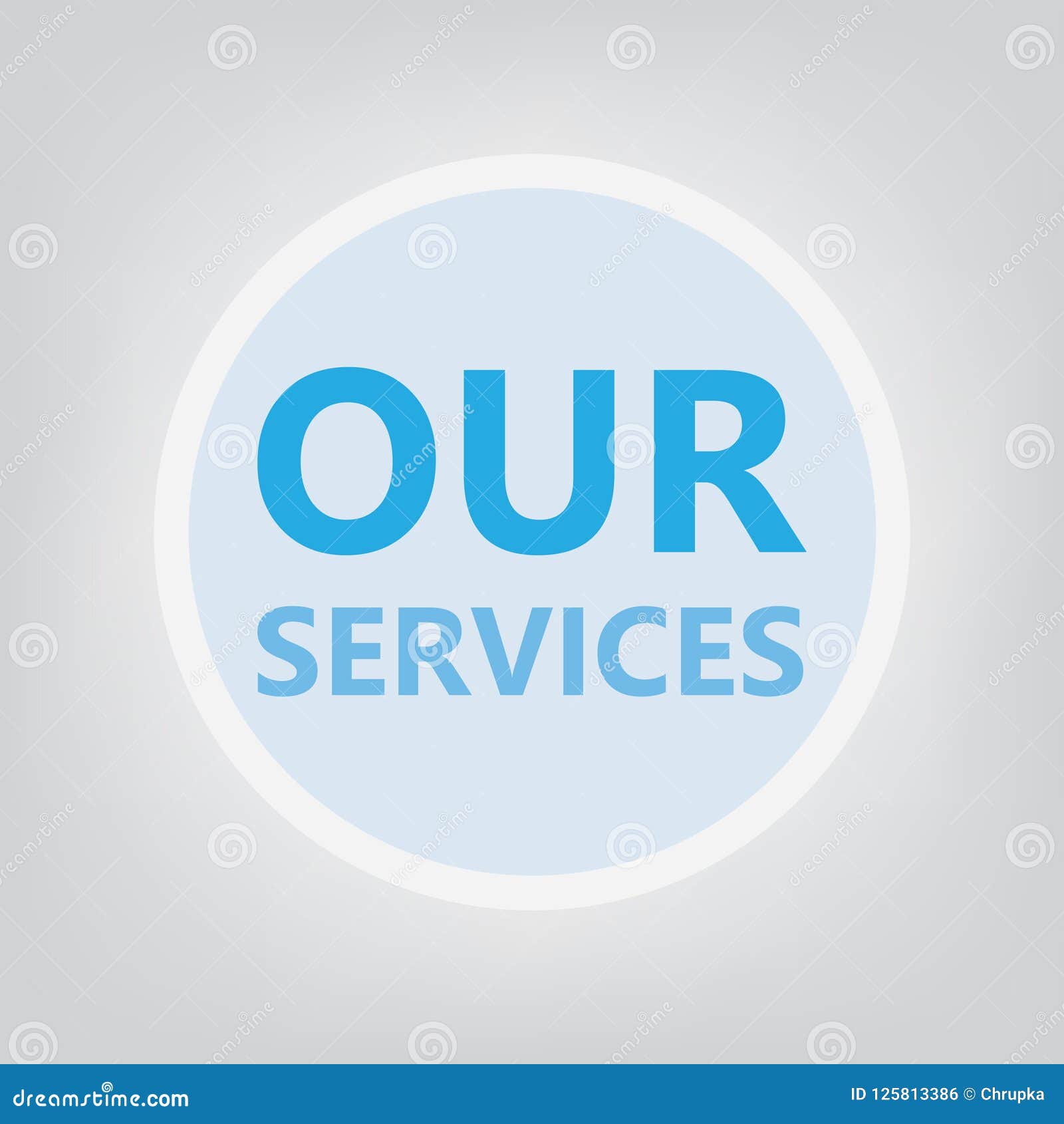 Our services concept stock vector. Illustration of concept - 125813386