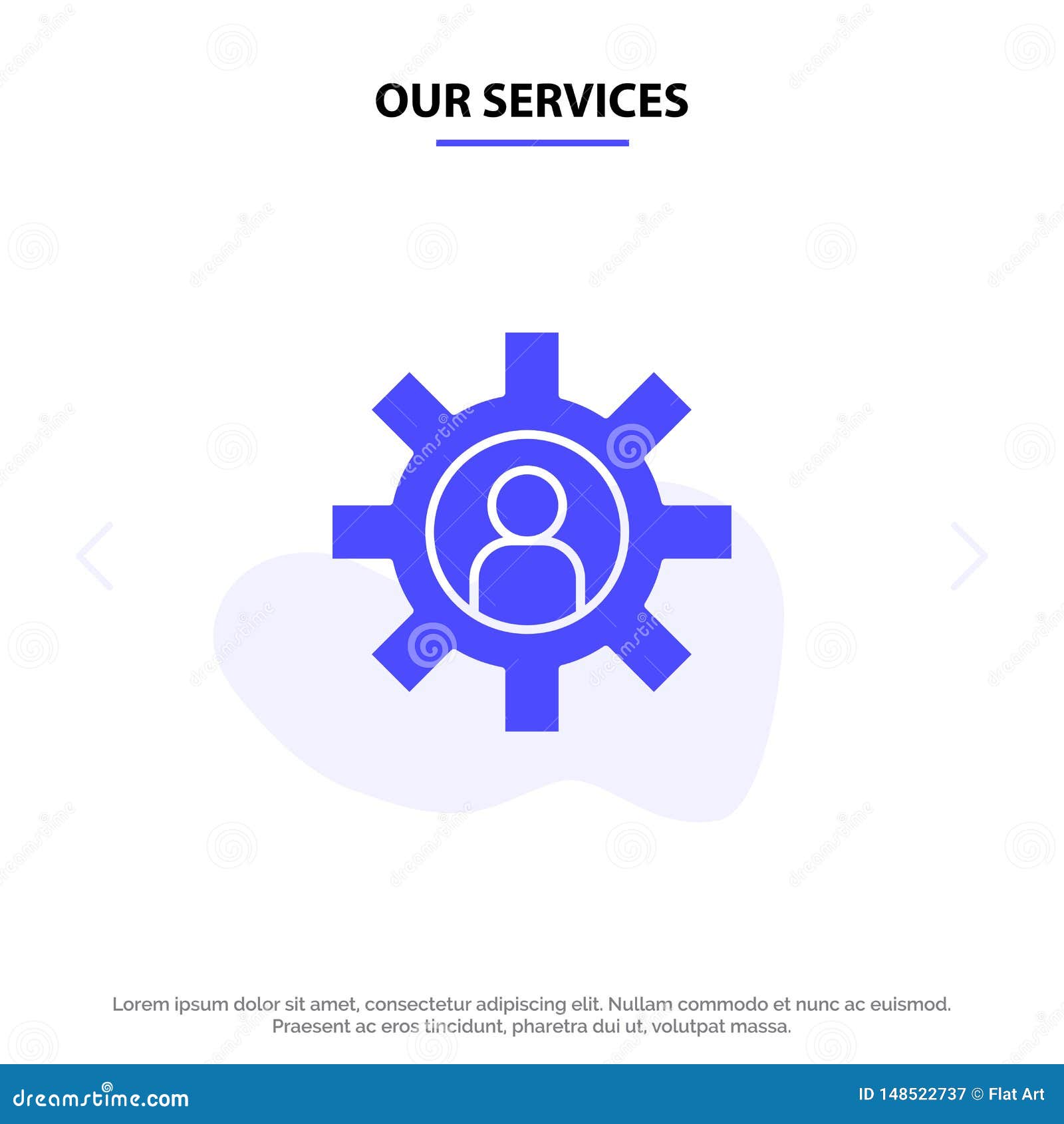 Our Services Customer Support, Employee, Service, Support Solid Glyph ...
