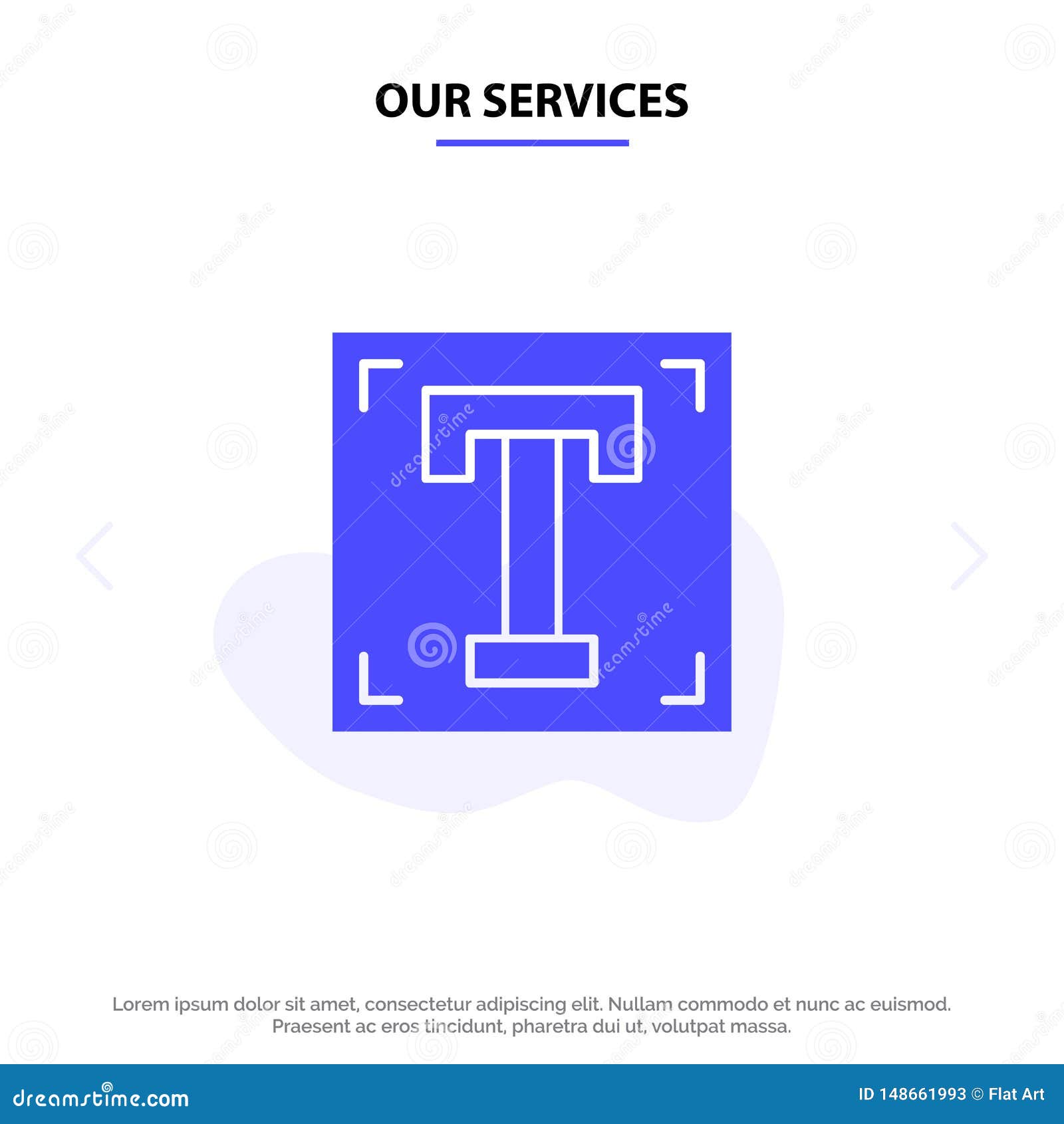 Our Services Designer, Font, Path, Program, Text Solid Glyph Icon Web ...