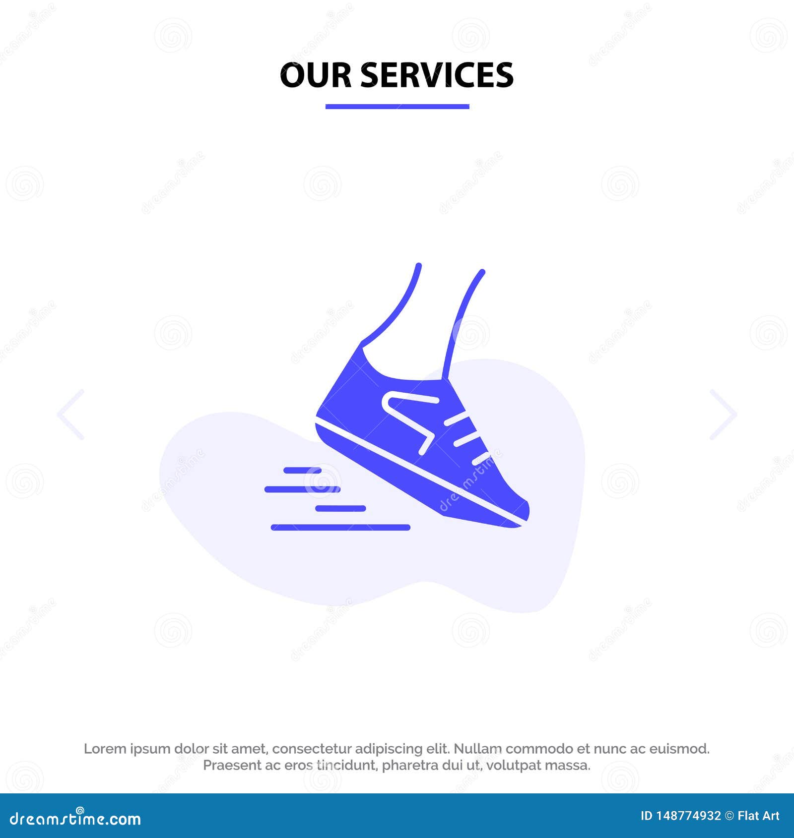 Our Services Fast, Leg, Run, Runner, Running Solid Glyph Icon Web Card ...