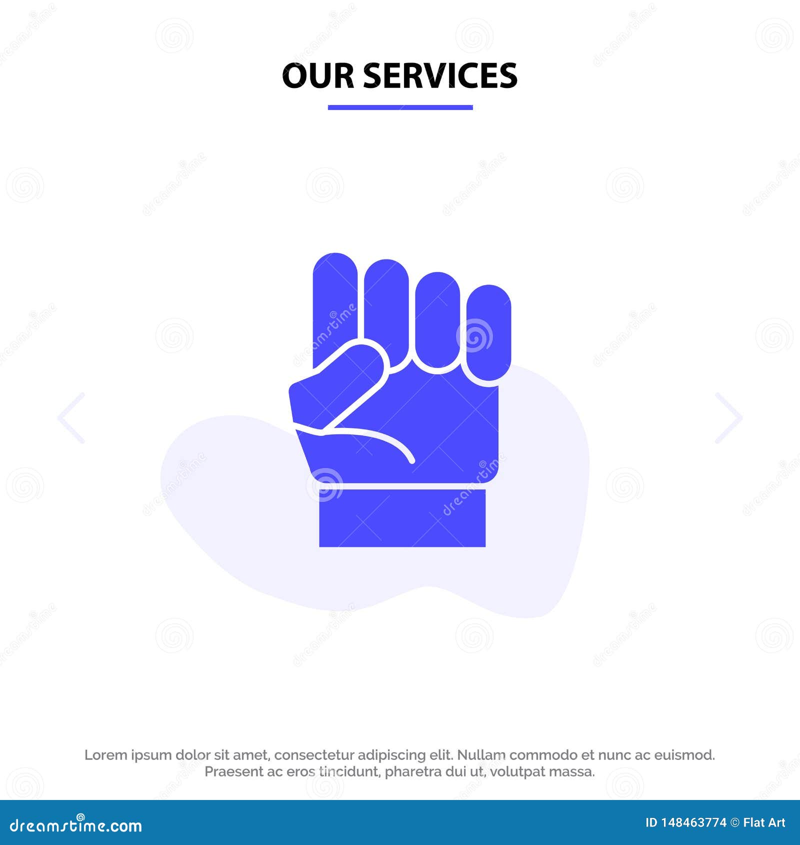 Our Services Freedom, Hand, Human, Power, Strength Solid Glyph Icon Web ...
