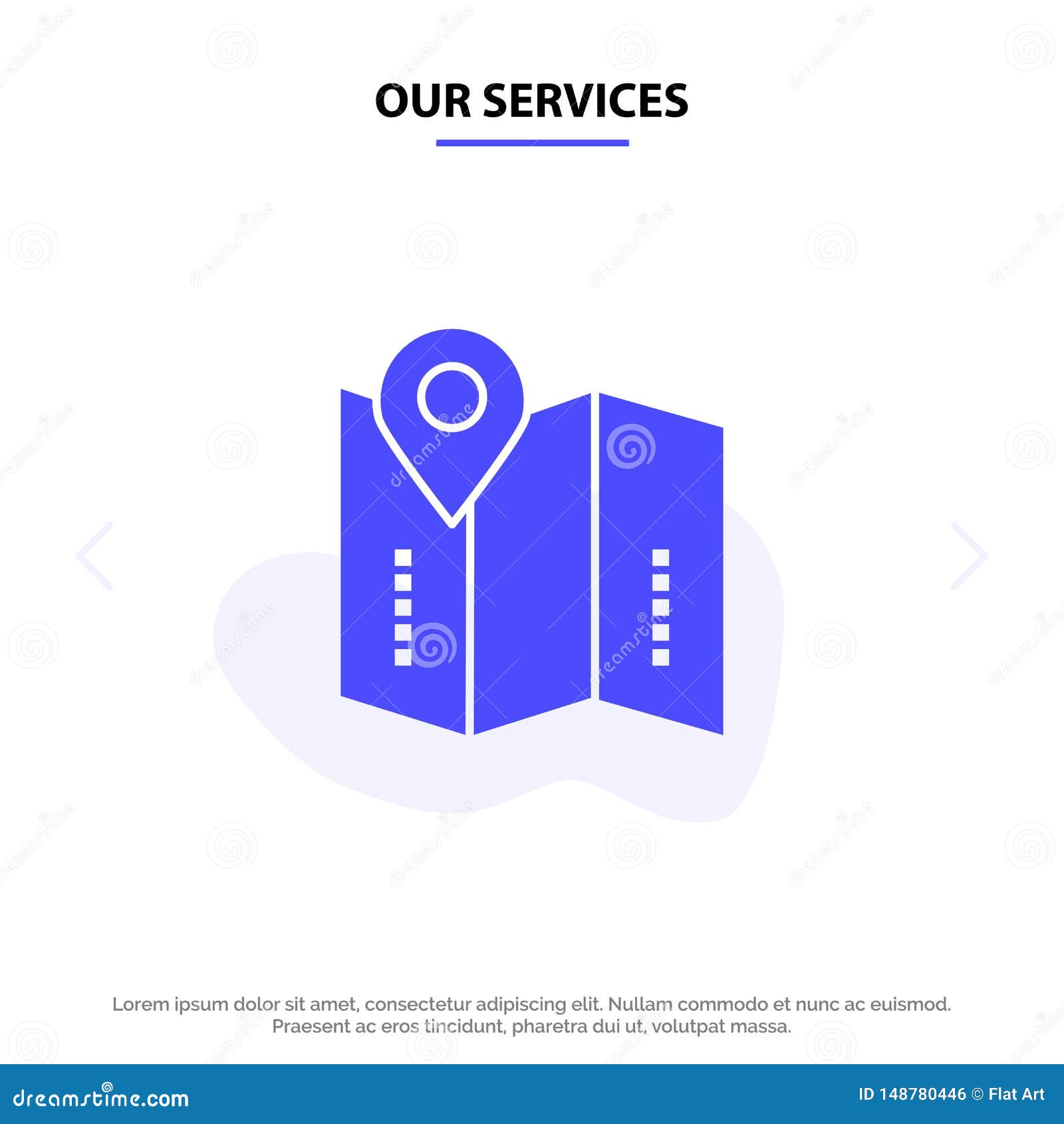 Our Services Map, Location, Directions, Location, Solid Glyph Icon Web ...