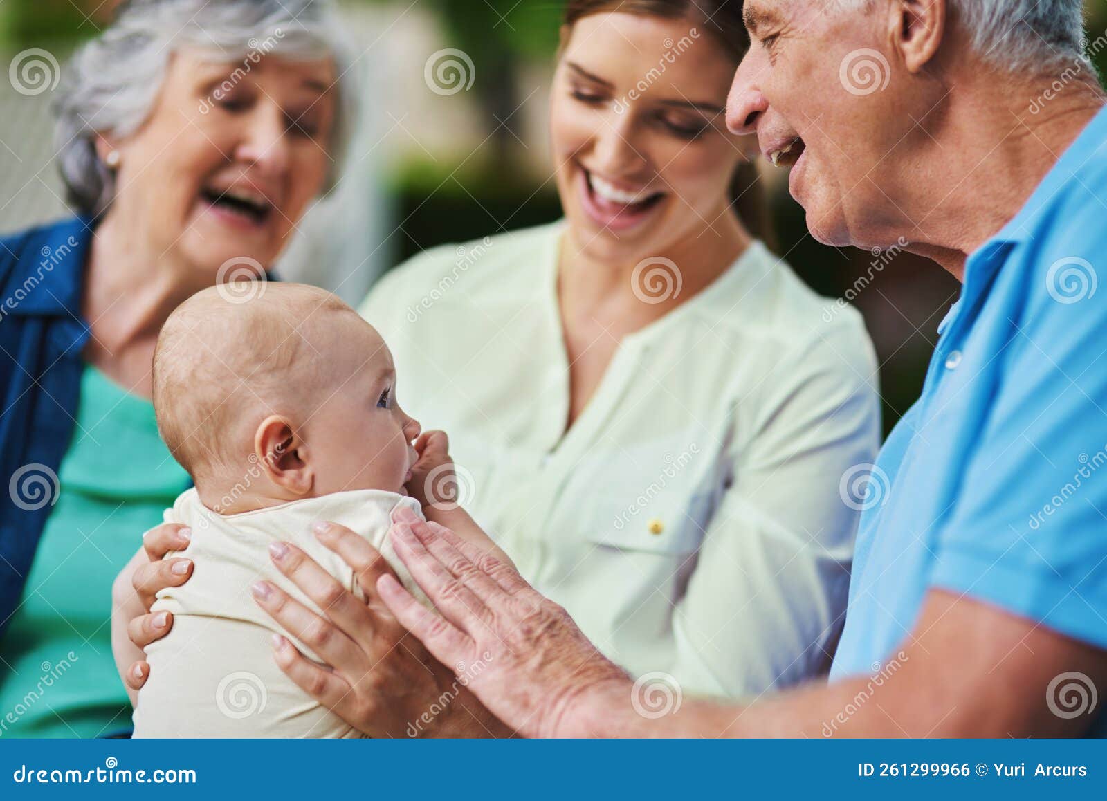 Our Time Together is Never Enough. a Three Generational Family Spending ...