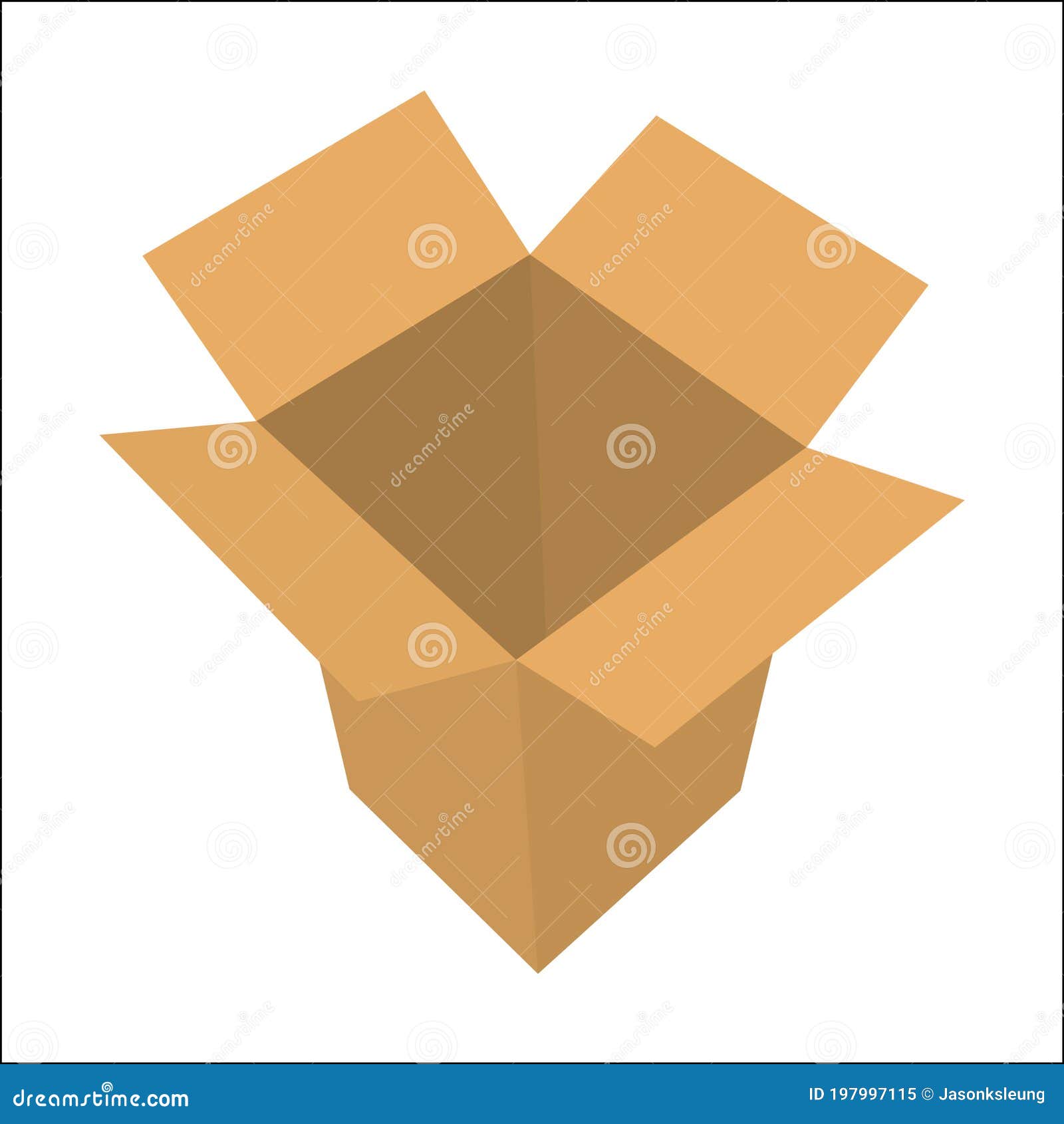 Carton Box Graphic stock illustration. Illustration of print - 197997115