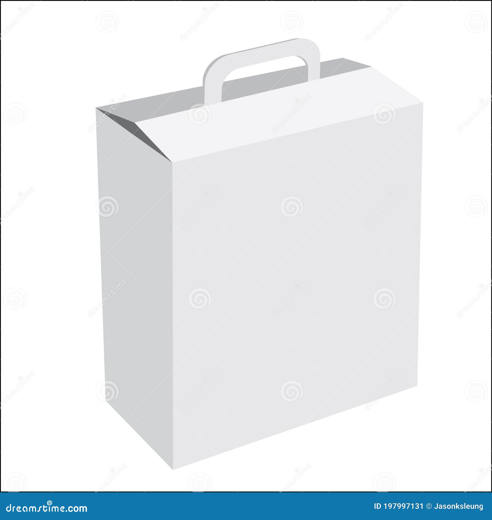 White Paper Box Icon Graphic Stock Illustration - Illustration of ...