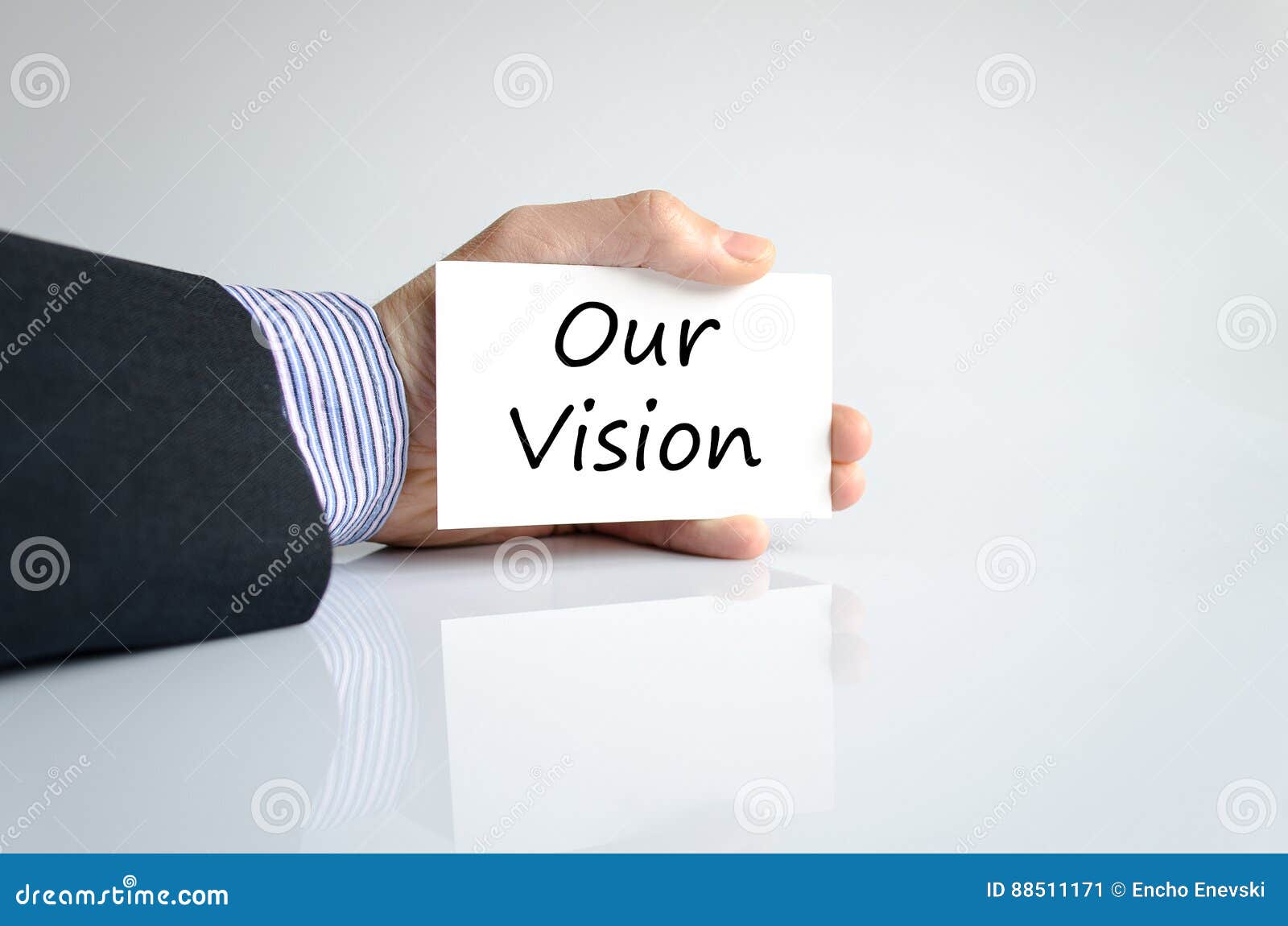 Our vision text concept stock image. Image of decisions - 88511171