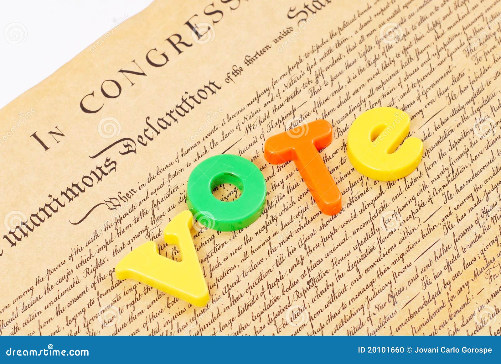 Our Voting Rights stock photo. Image of census, concept - 20101660