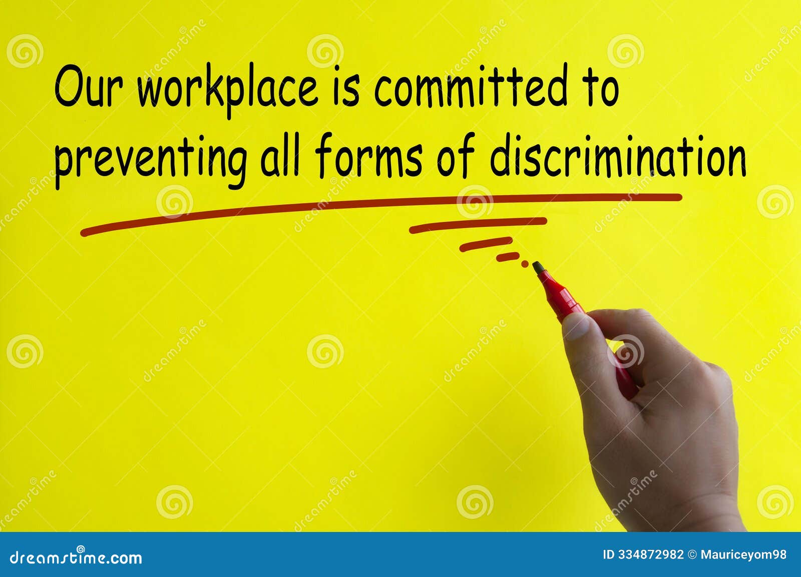 Our Workplace is Committed To Preventing All Forms of Discrimination ...